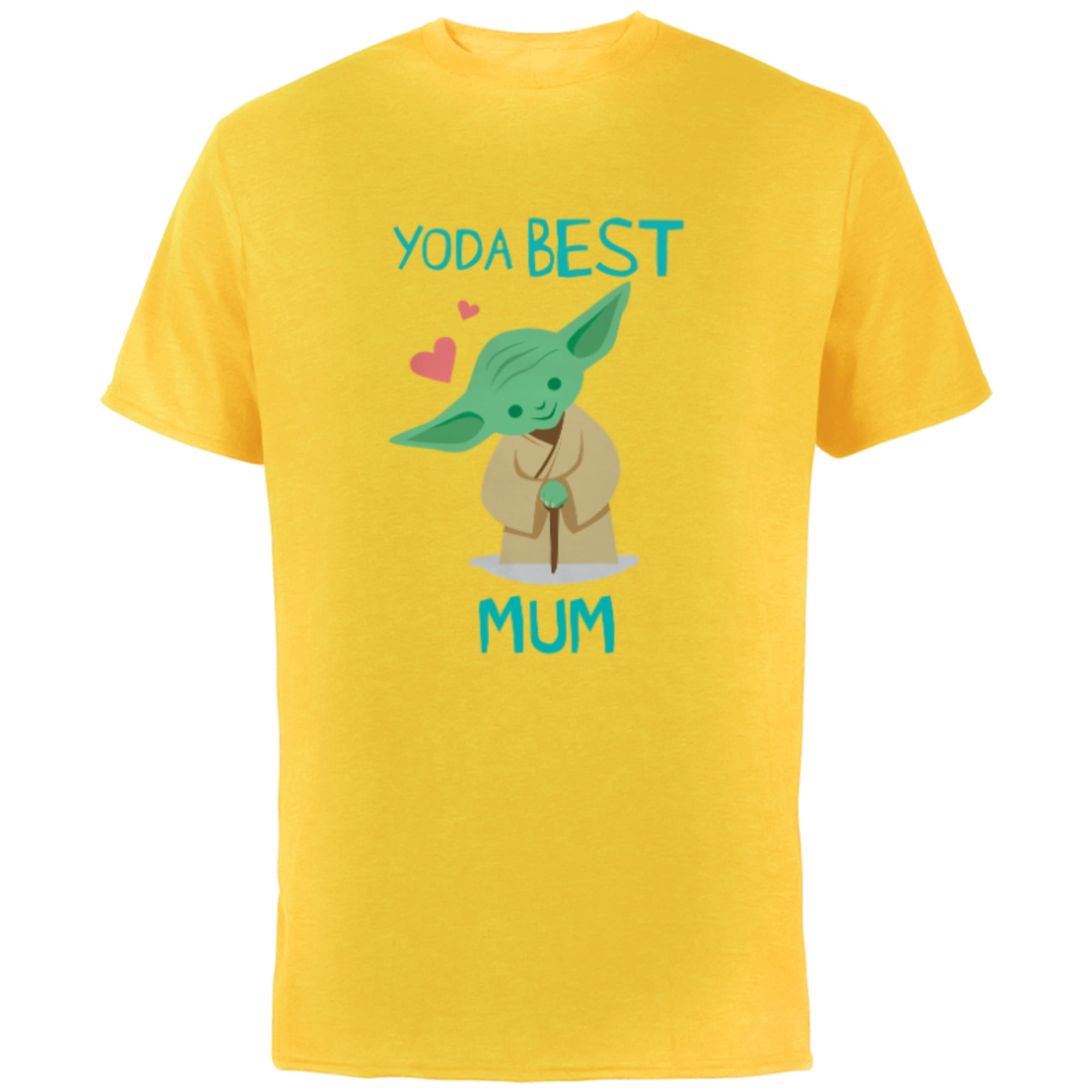 Star Wars Yoda Best Mum Yoda Chibi Portrait Mother’s Day - Short Sleeve ...