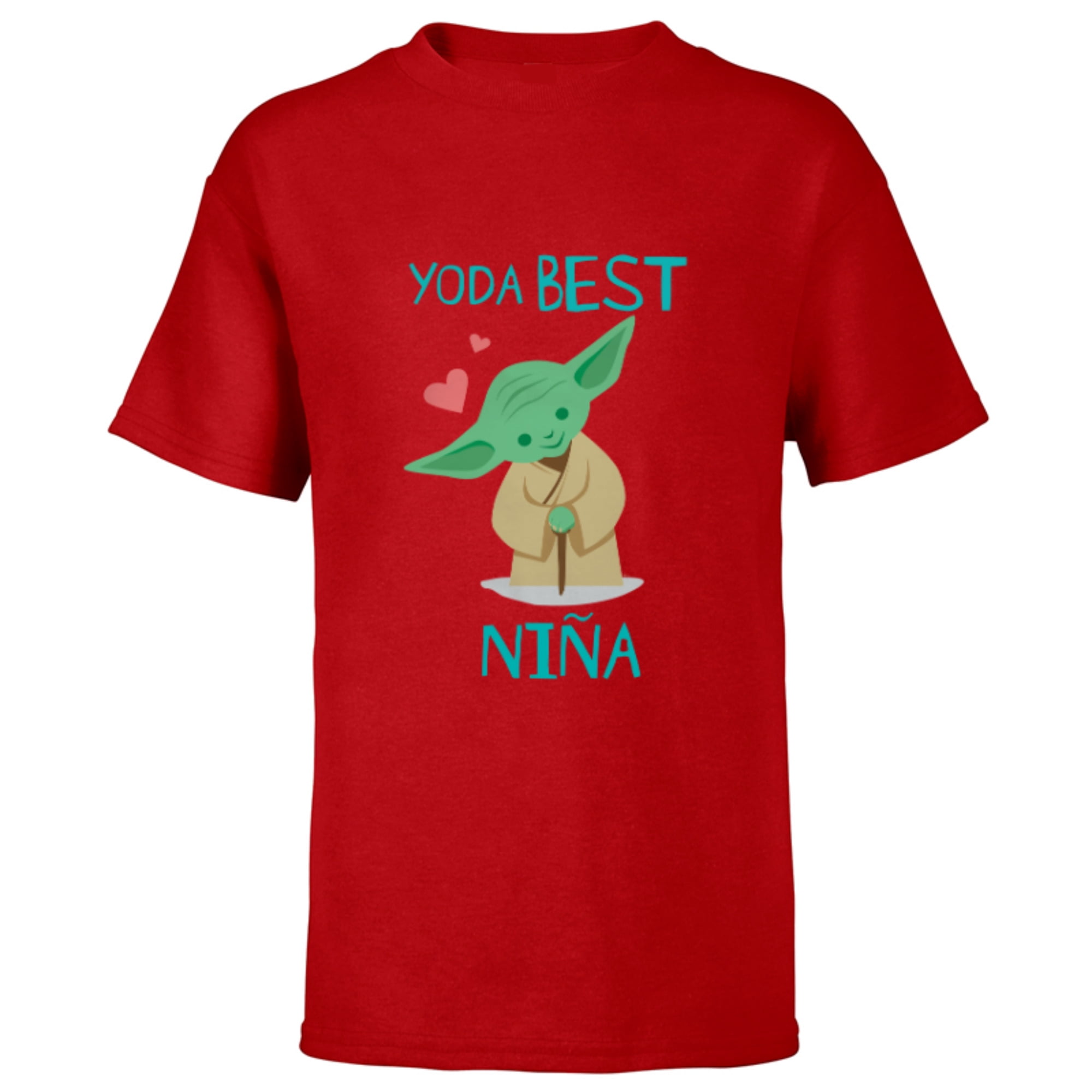 Star Wars Yoda Best Niña Yoda Chibi Portrait Familia Spanish- Short ...