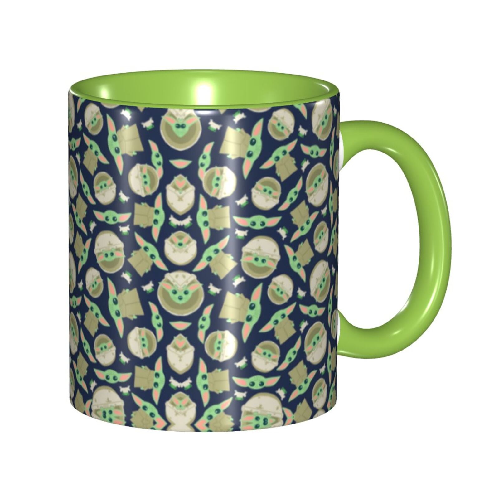 Star Wars Yoda Coffee Ceramic Mug Cup for Home Office with Handle 11 oz ...