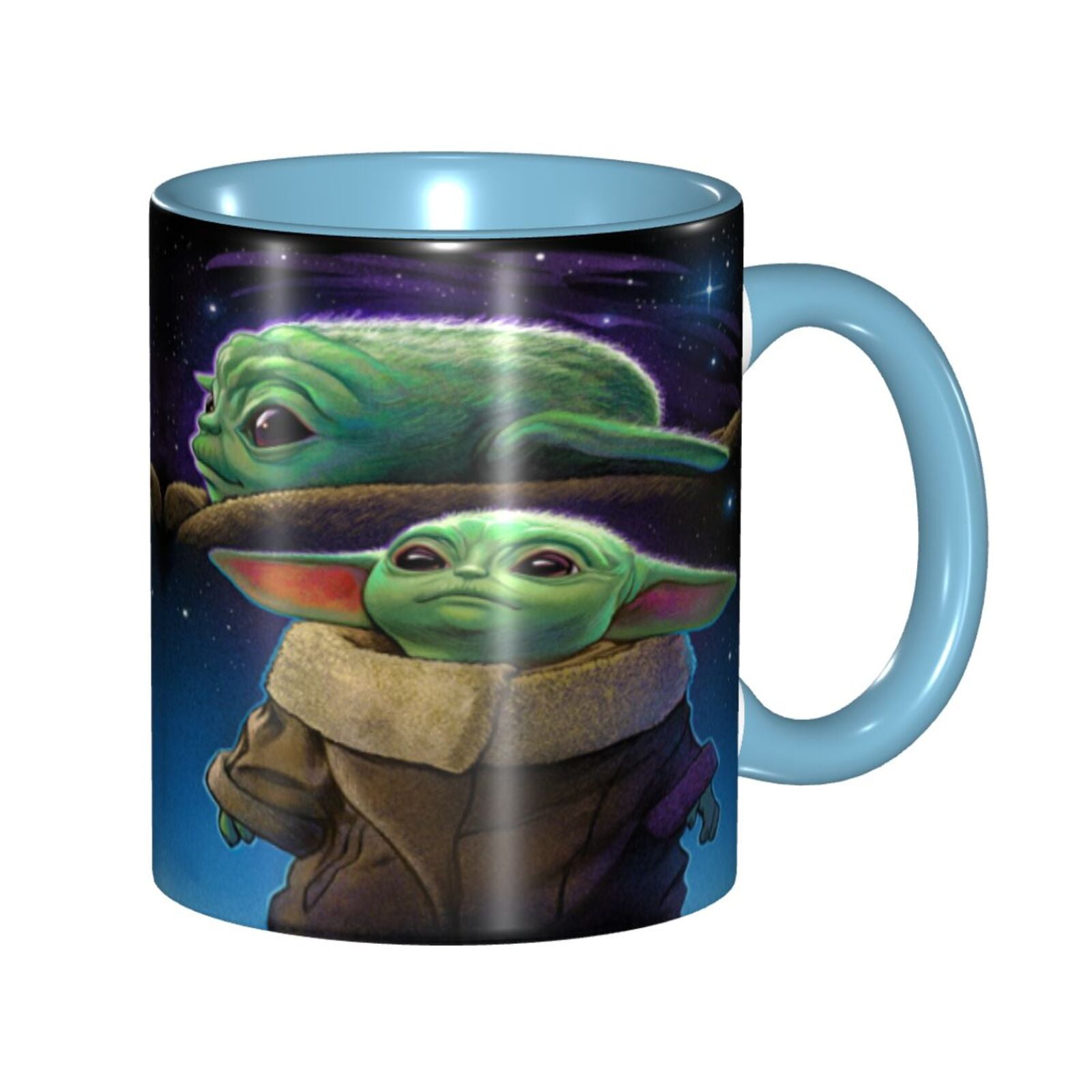 Star Wars Yoda Coffee Ceramic Mug Cup for Home Office with Handle 11 oz ...