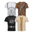 Star Wars Yoda Darth Vader Stormtrooper Little Boys 4 Pack T-Shirts ...