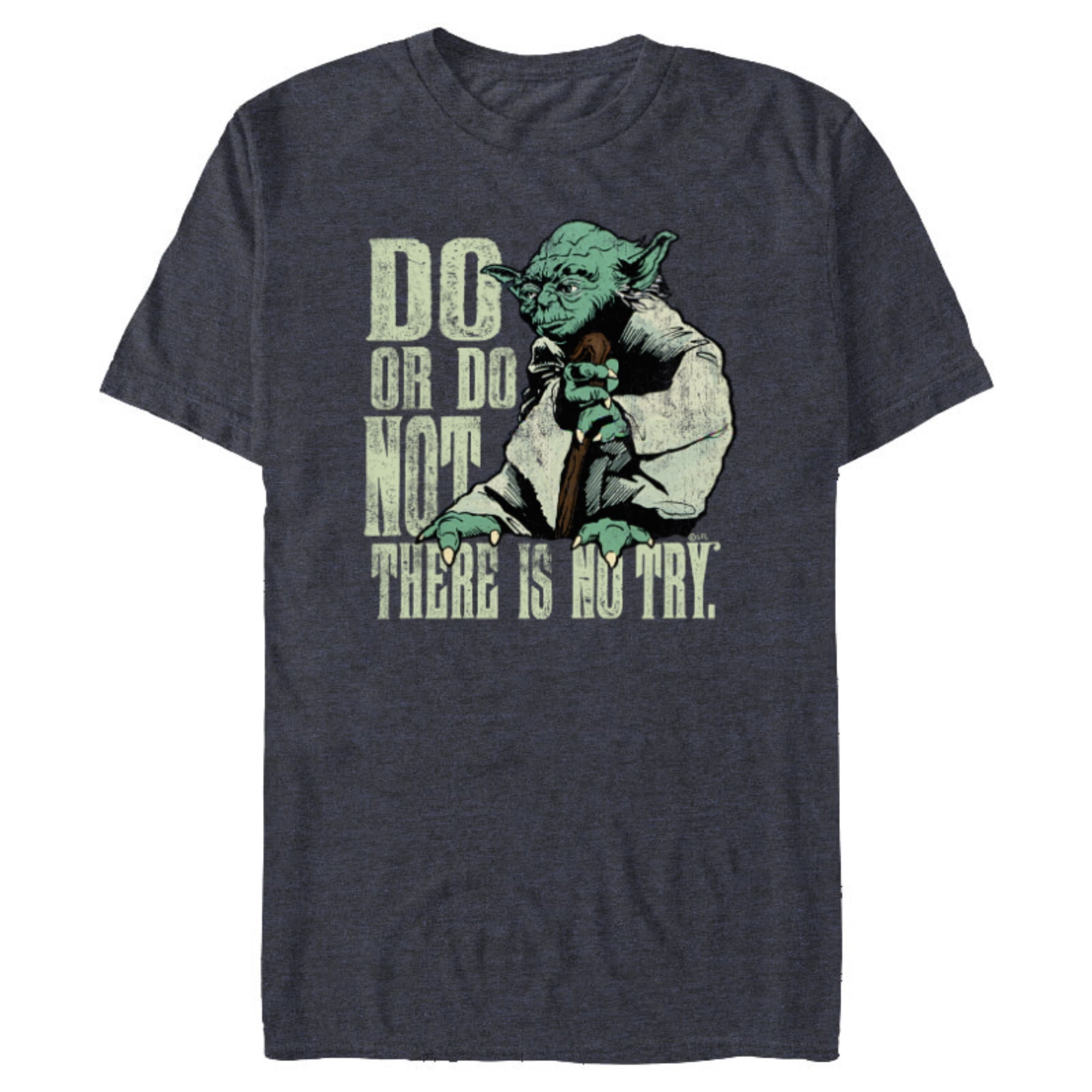 Star Wars Yoda Do or Do Not There is No Try Vintage Style - Short ...