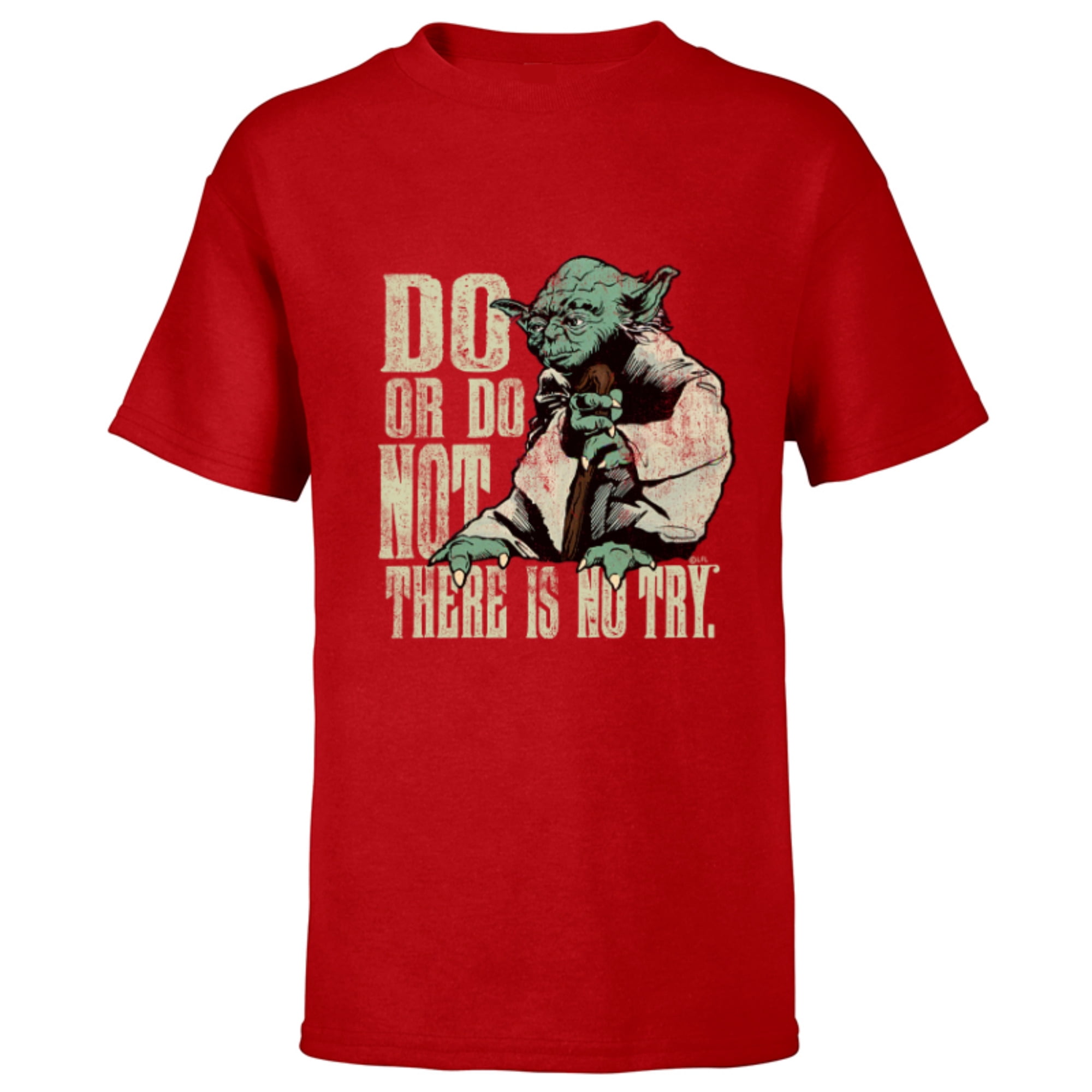 Star Wars Yoda Do or Do Not There is No Try Vintage Style - Short ...