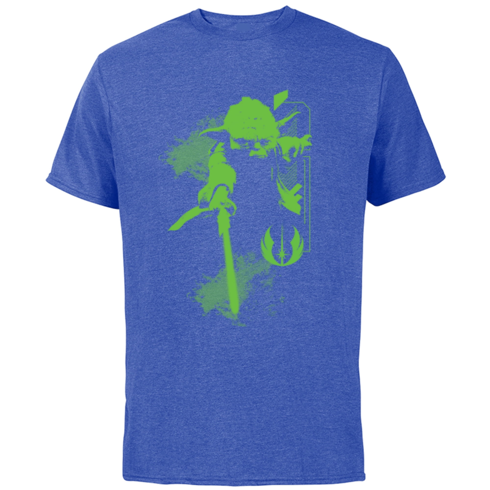 Star Wars Yoda Jedi Master - Short Sleeve Cotton T-Shirt for Adults ...