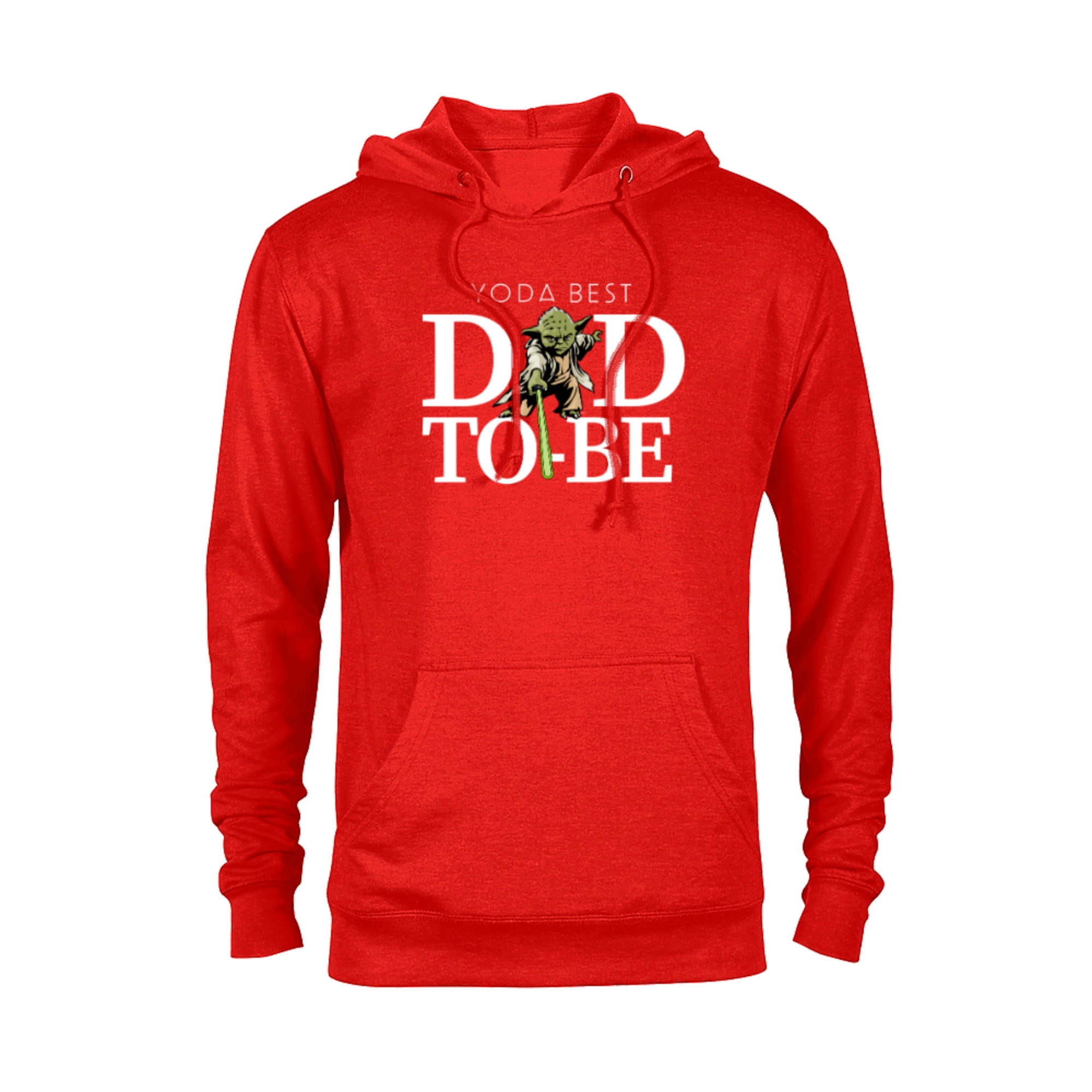 Star Wars Yoda Lightsaber Best Dad-to-Be Father's Day - Pullover Hoodie ...