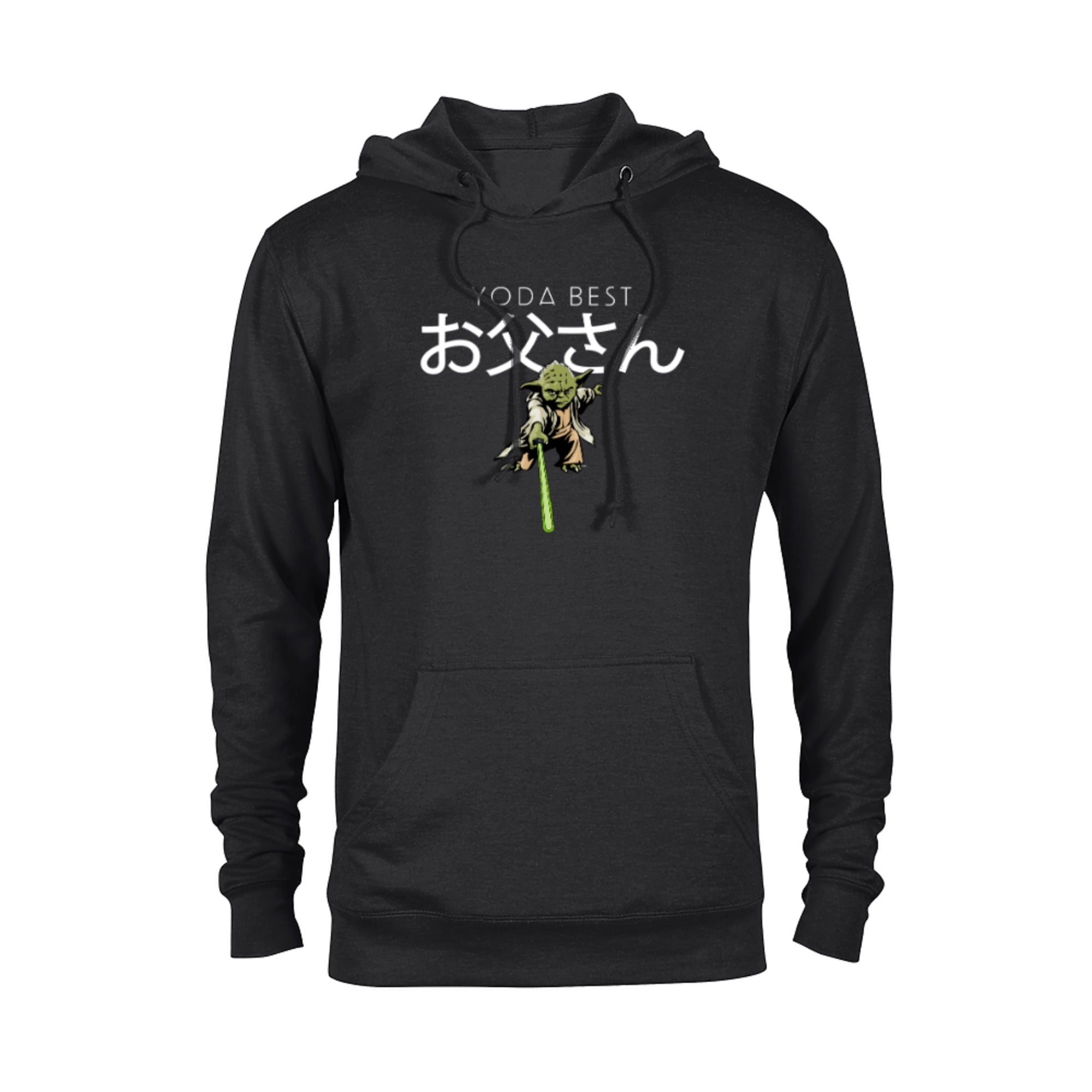 Star Wars Yoda Lightsaber Best Father Japanese Father's Day - Pullover ...