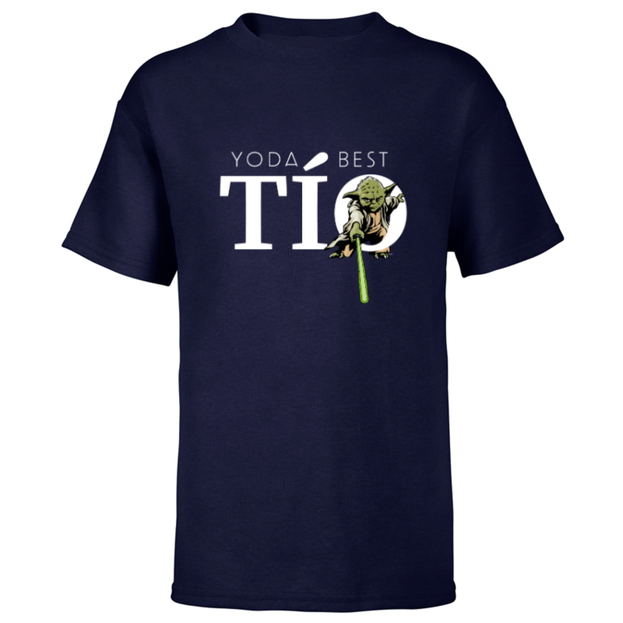 Star Wars Yoda Lightsaber Best Tío Birthday Día del Padre - Short ...