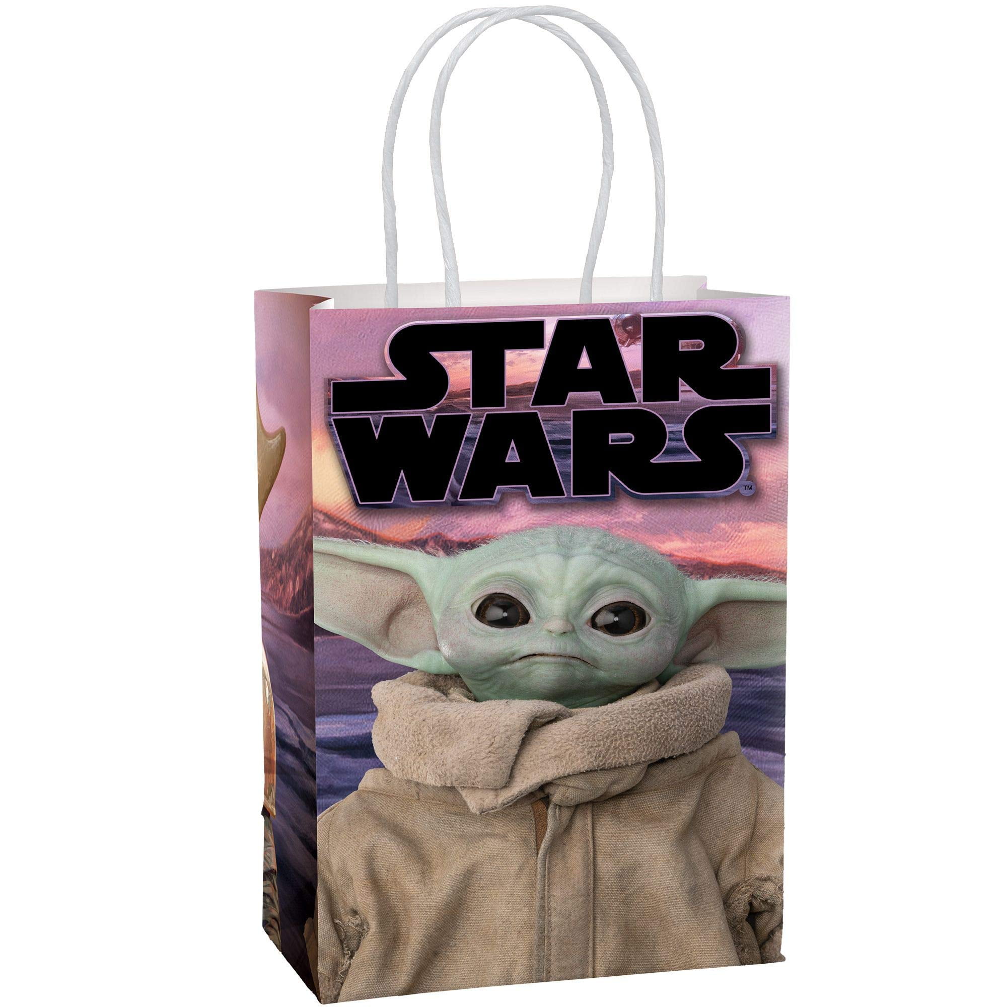 Star Wars Yoda Plastic Party Bags - 8 1/4"H x 5 1/4"W x 3"D ...