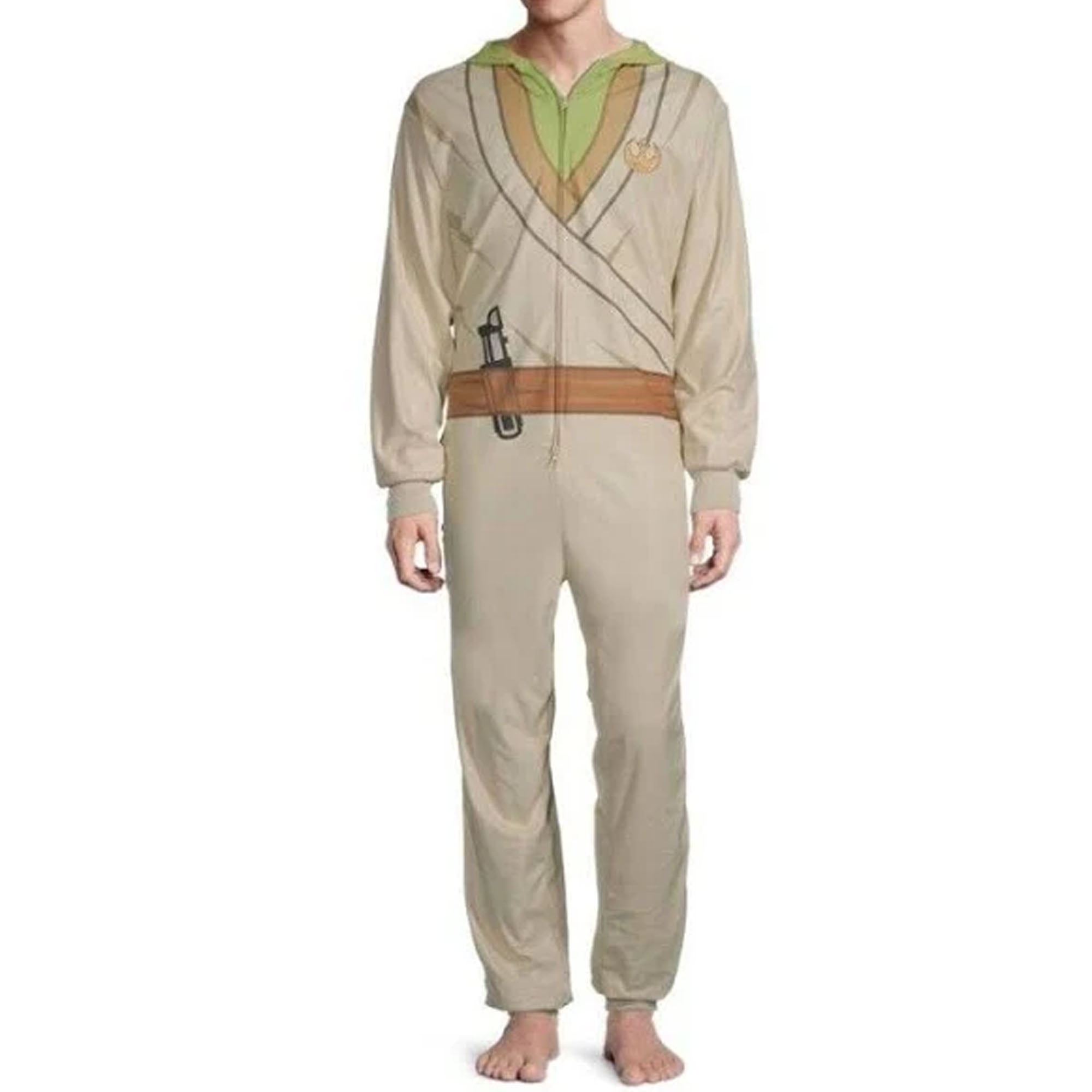 Star Wars Yoda Plush One Piece Adult Pajama-S/M - Walmart.com
