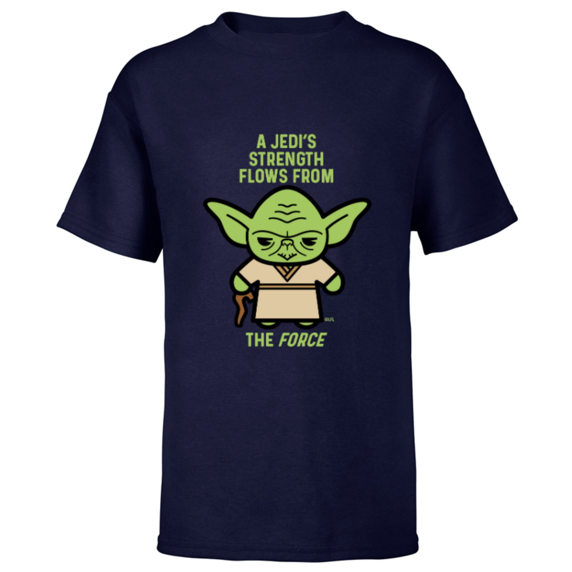 Star Wars Yoda Quote A Jedi’s Strength Flows from the Force - Short ...