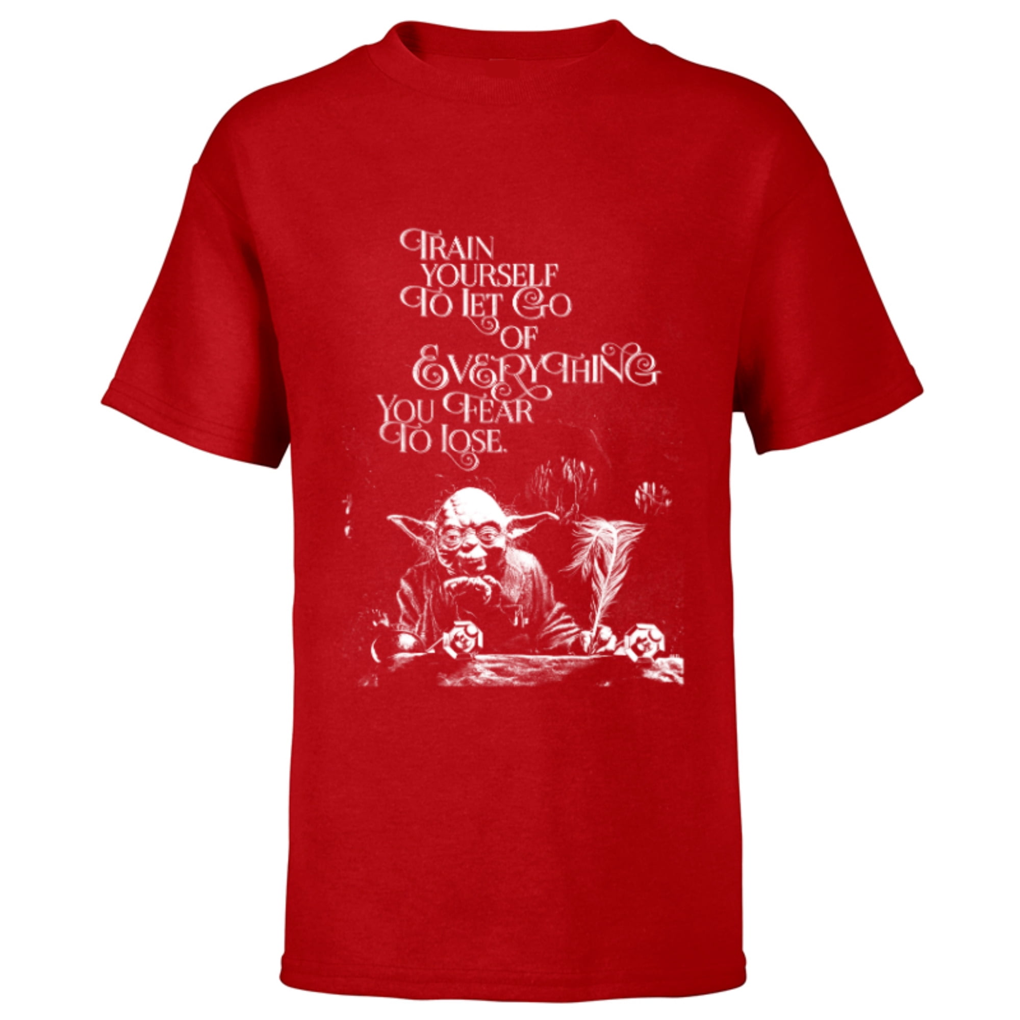 Star Wars Yoda Quote Let Go of Everything You Fear to Lose - Short ...