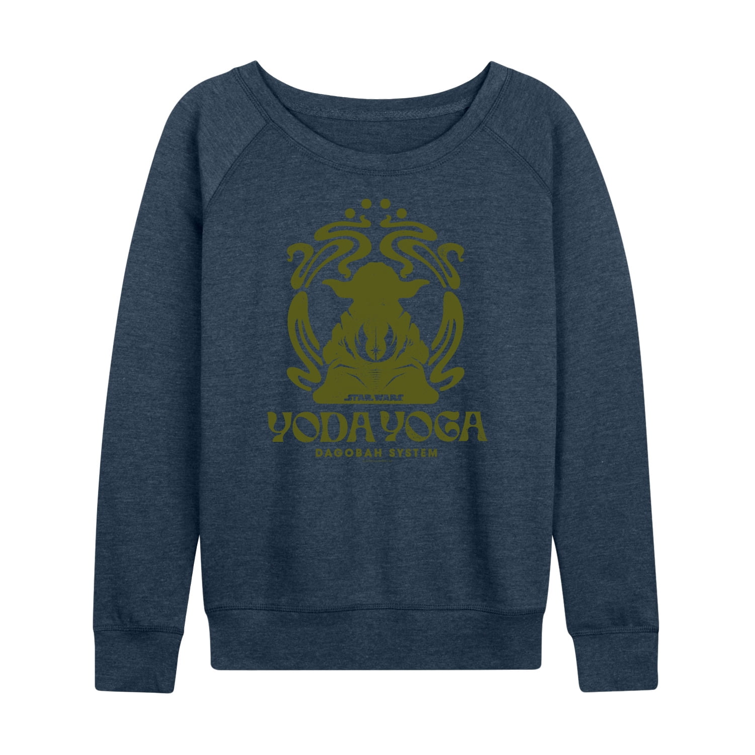 Star Wars - Yoda Yoga - Women's French Terry Pullover Sweatshirt ...
