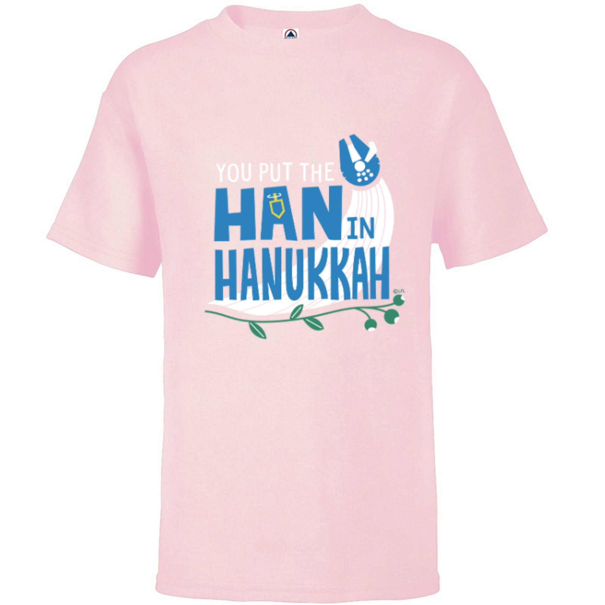 Star Wars You Put the Han in Hanukkah Millennium Falcon - Short Sleeve ...