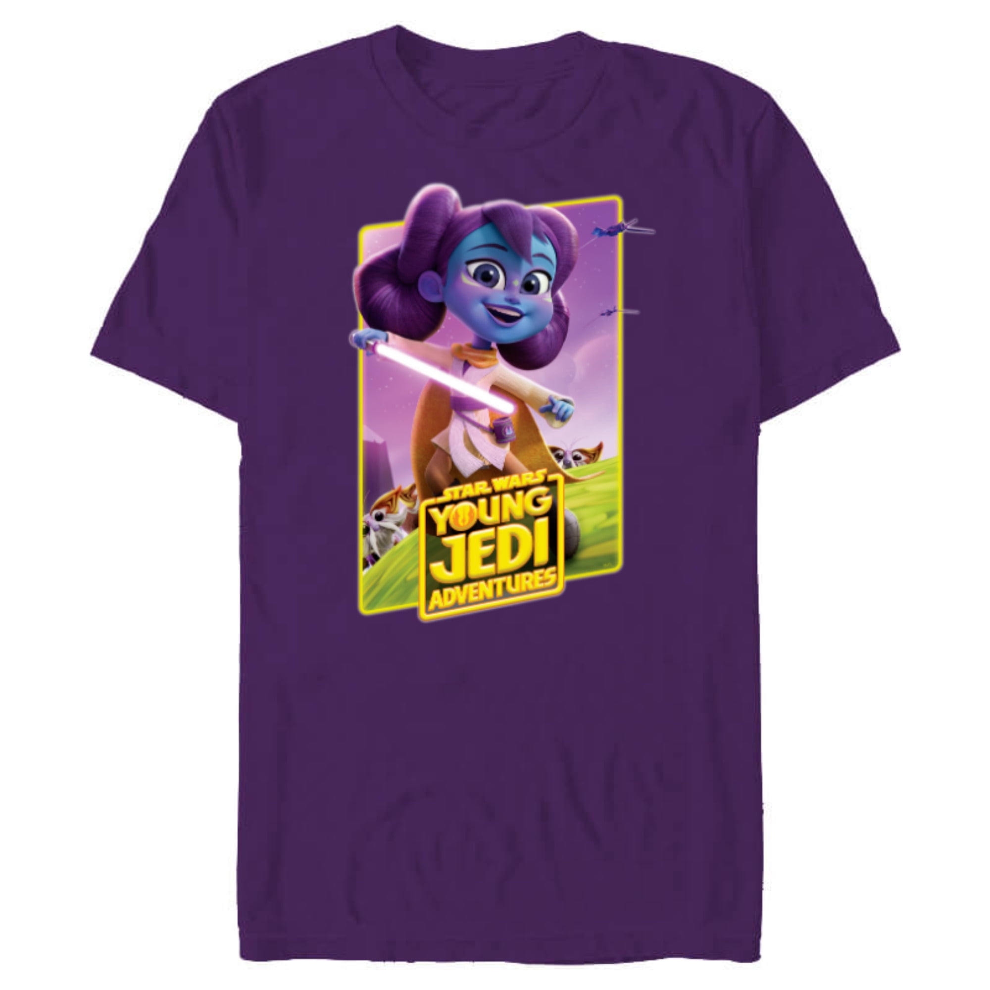 Star Wars Young Jedi Adventures Lys Solay Poster Art - Short Sleeve ...
