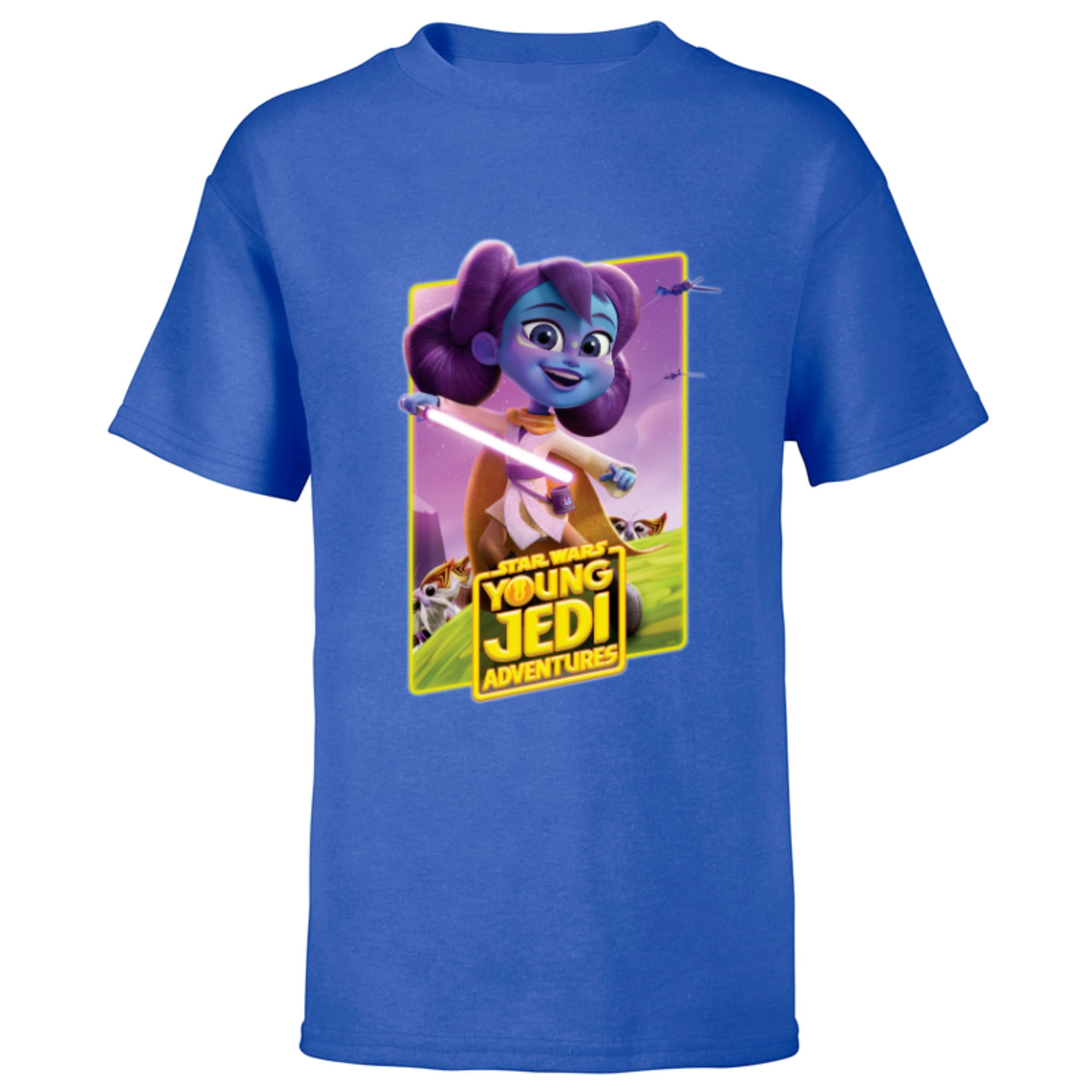Star Wars Young Jedi Adventures Lys Solay Poster Art - Short Sleeve T ...