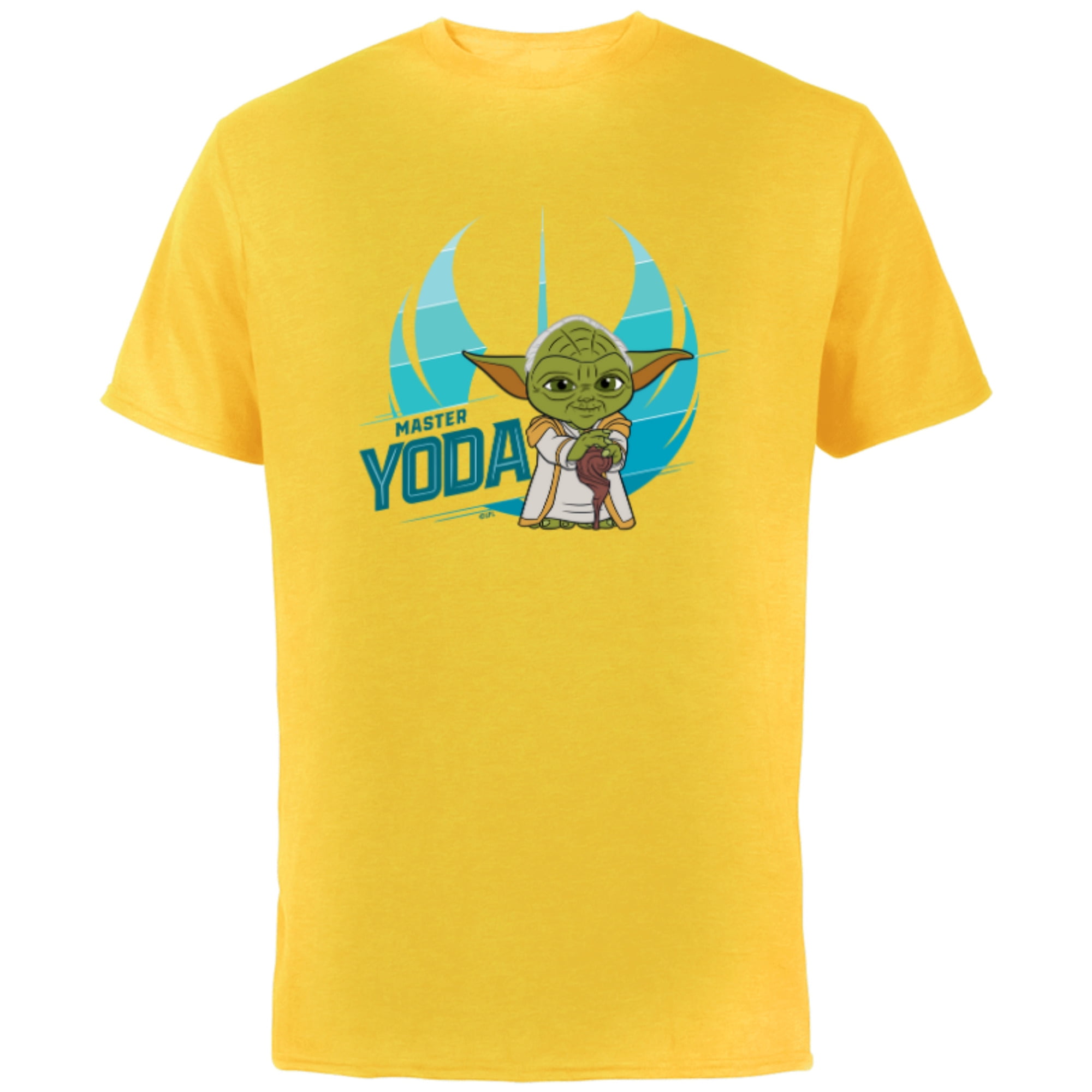 Star Wars Young Jedi Adventures Master Yoda & Jedi Crest - Short Sleeve ...