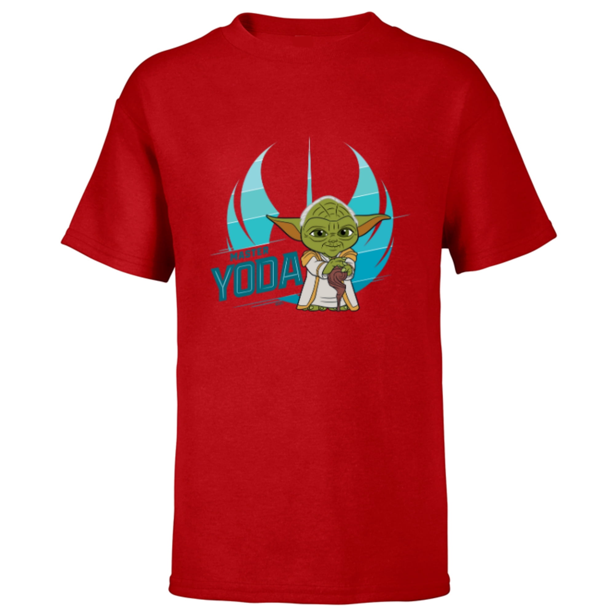 Star Wars Young Jedi Adventures Master Yoda & Jedi Crest - Short Sleeve ...