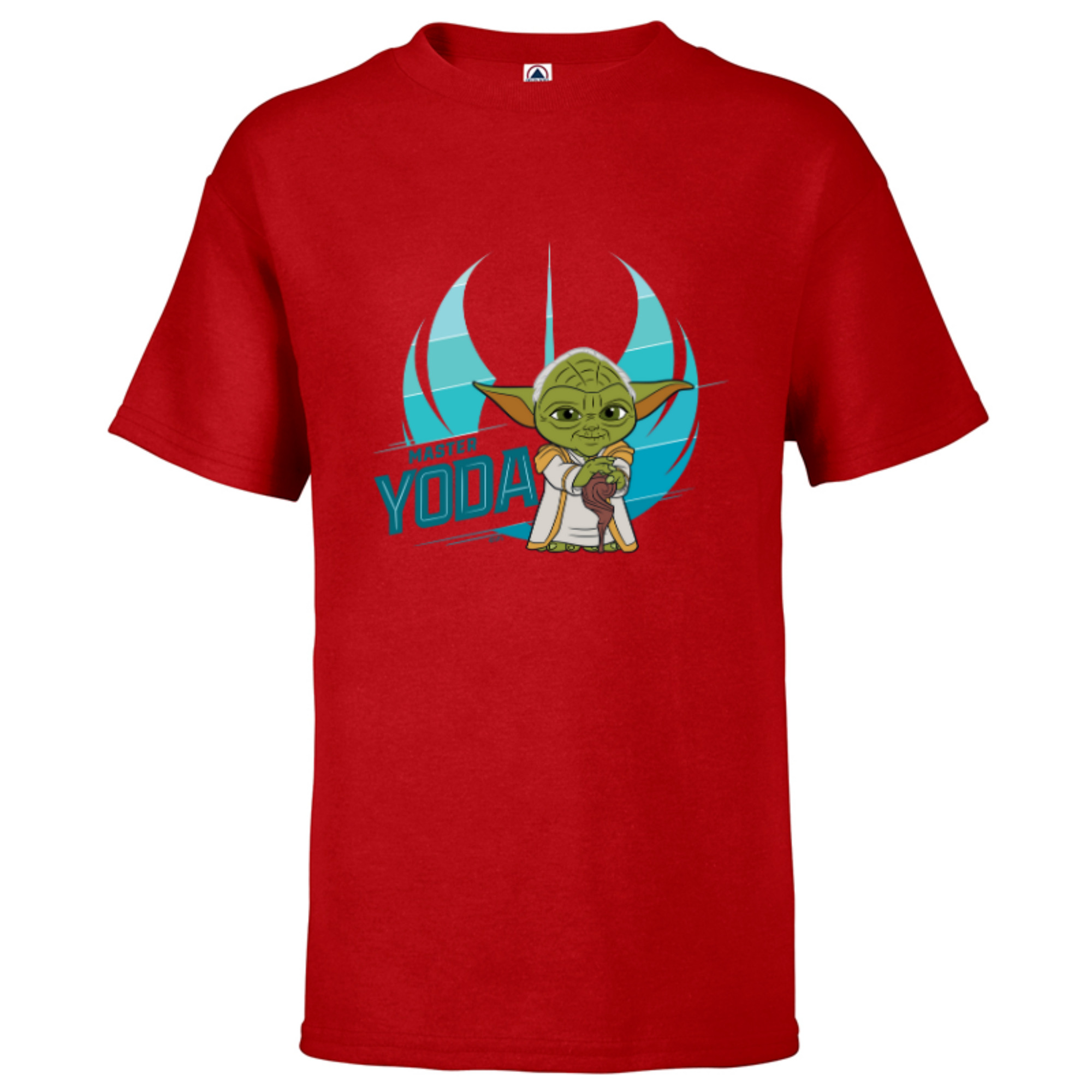 Star Wars Young Jedi Adventures Master Yoda & Jedi Crest - Short Sleeve ...