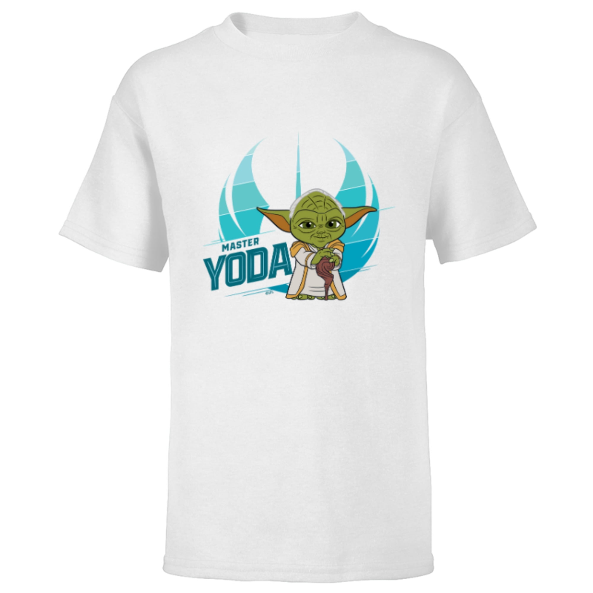 Star Wars Young Jedi Adventures Master Yoda & Jedi Crest - Short Sleeve ...