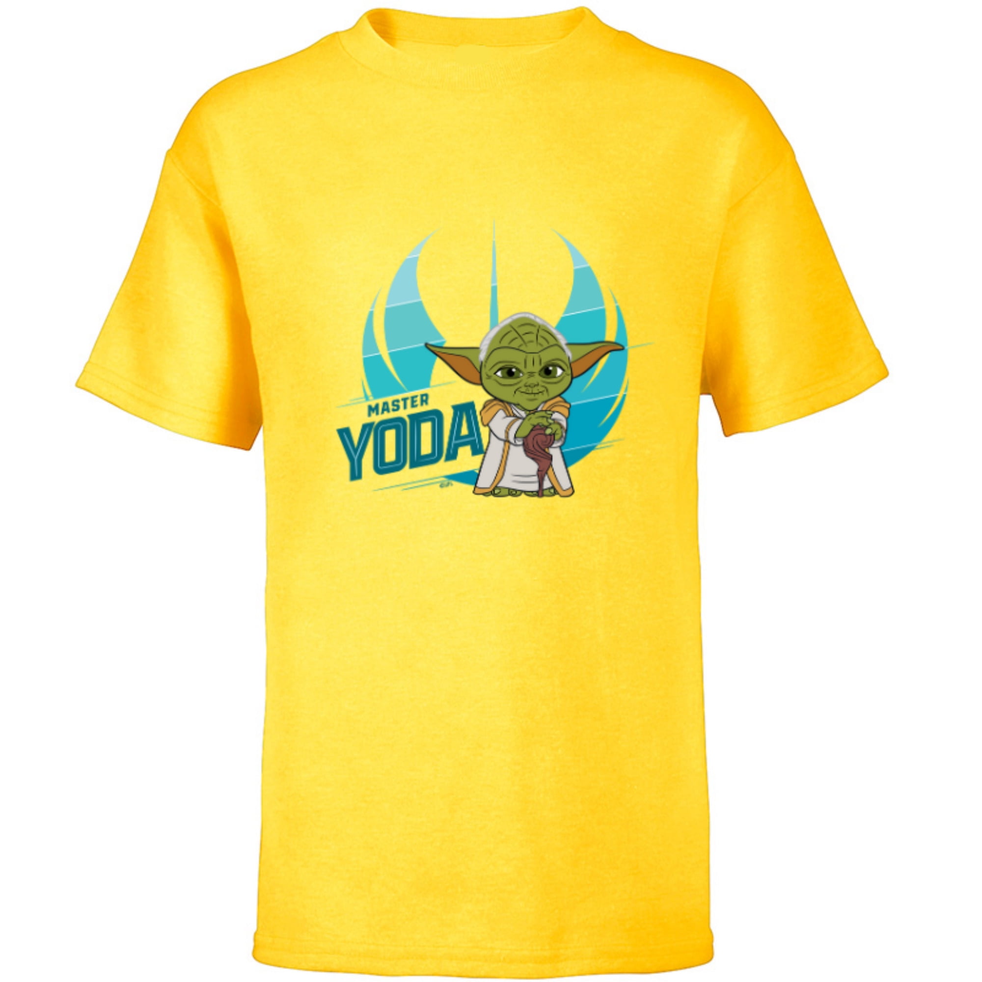 Star Wars Young Jedi Adventures Master Yoda & Jedi Crest - Short Sleeve ...