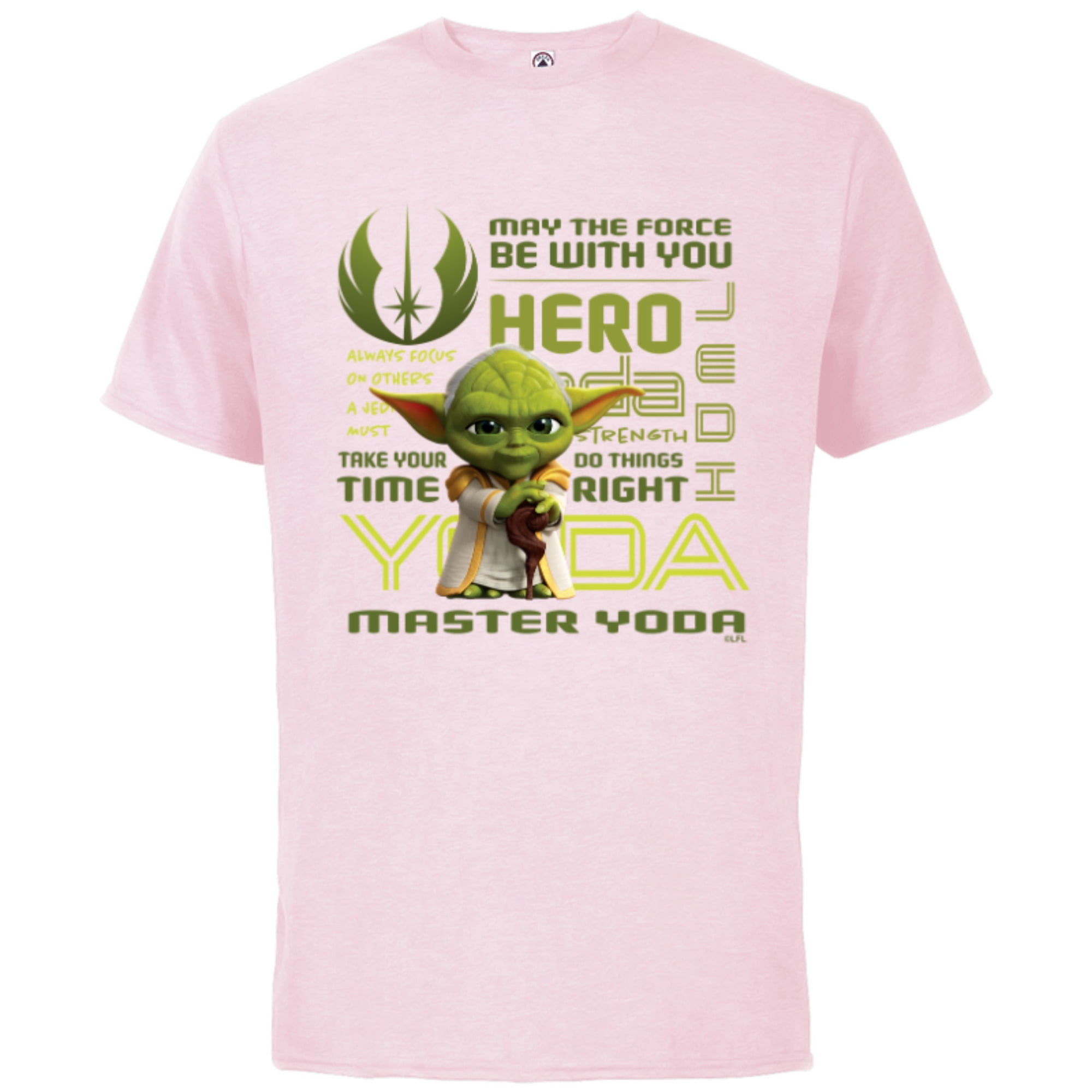 Star Wars Young Jedi Adventures Master Yoda Jedi Hero - Short Sleeve ...