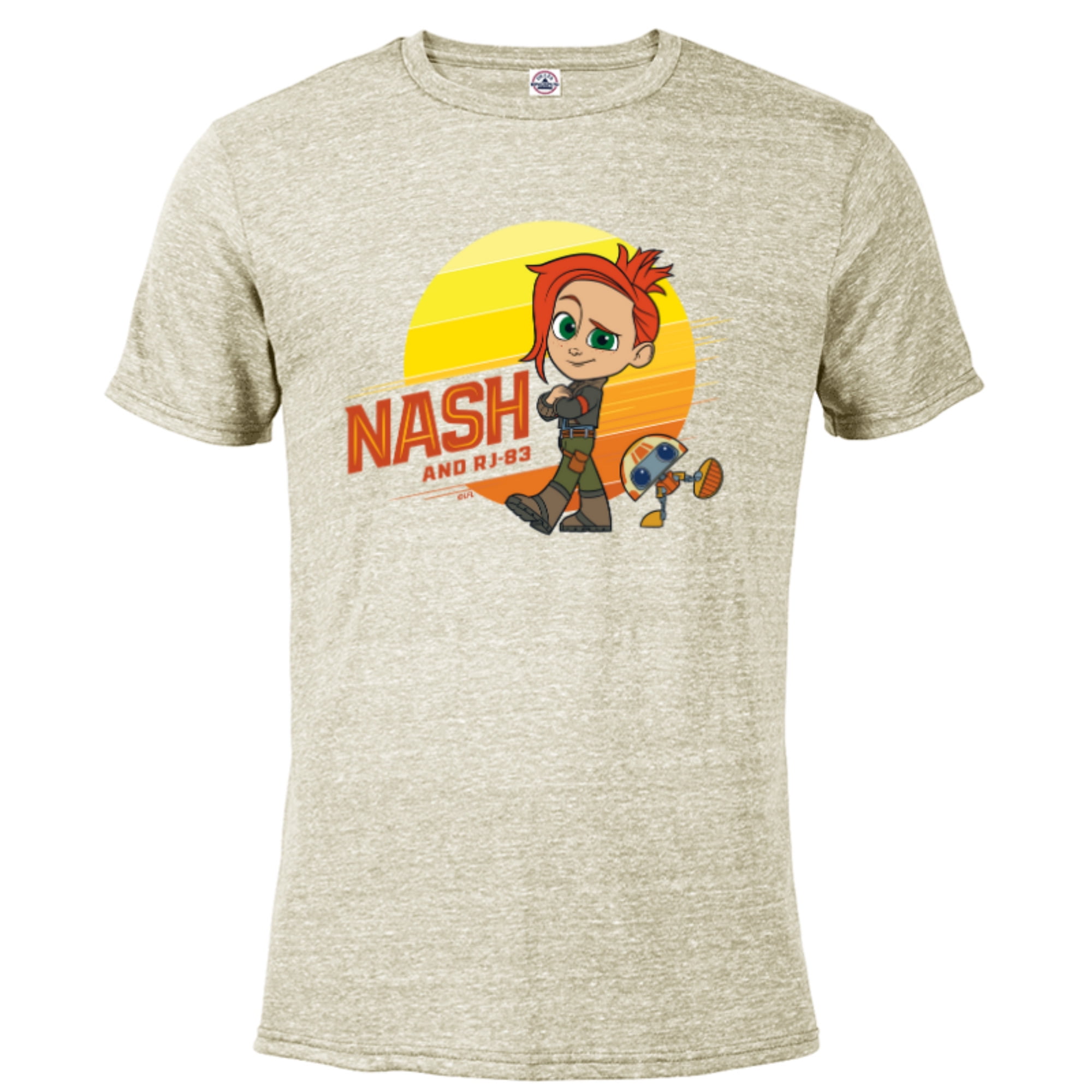 Star Wars Young Jedi Adventures Nash Durango & RJ-83 Sun - Short Sleeve ...