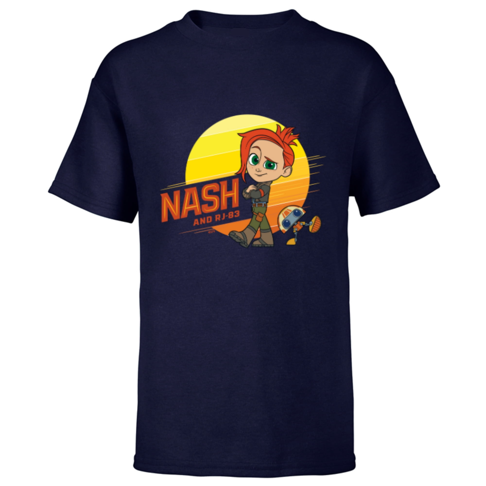 Star Wars Young Jedi Adventures Nash Durango & RJ-83 Sun - Short Sleeve ...