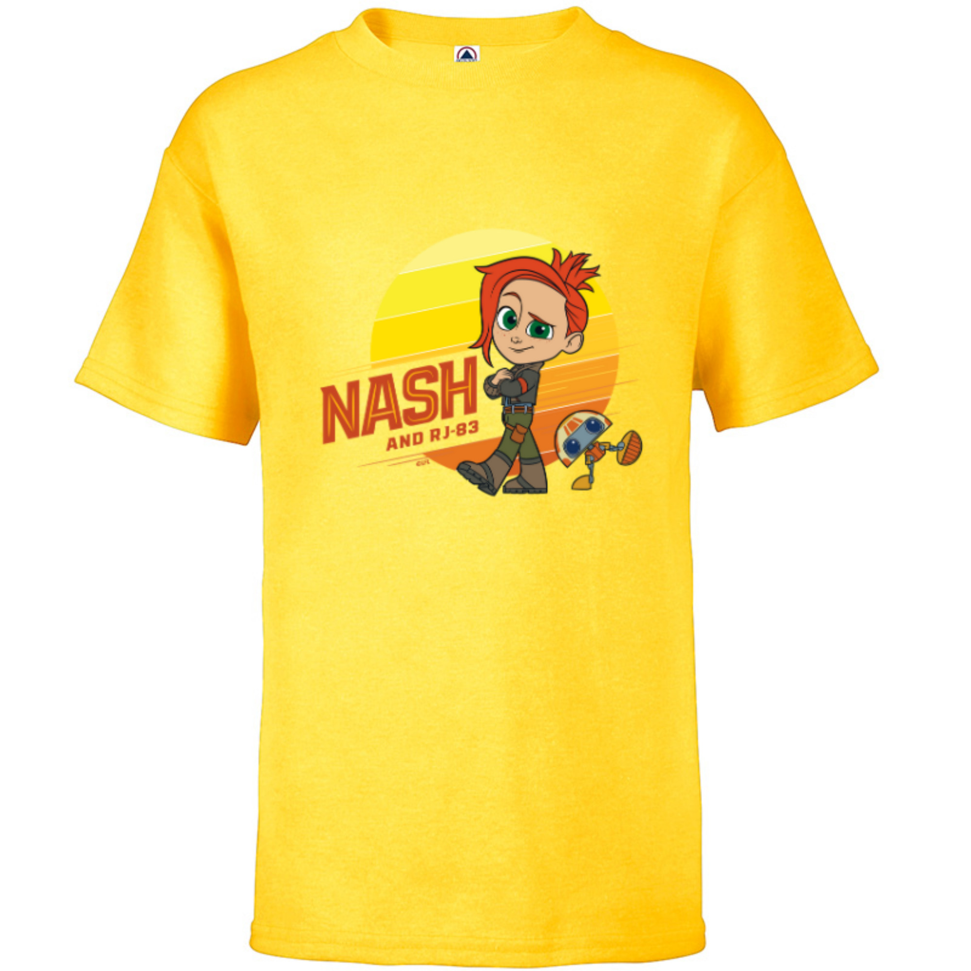 Star Wars Young Jedi Adventures Nash Durango & RJ-83 Sun - Short Sleeve ...