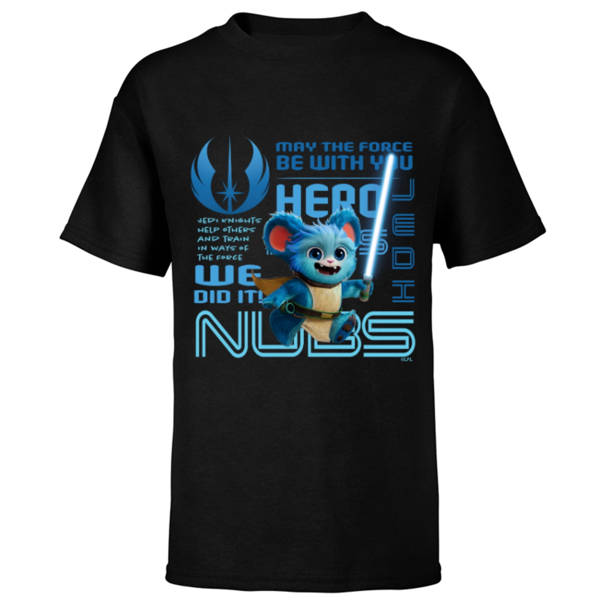 Star Wars Young Jedi Adventures Nubs Jedi Hero & Lightsaber - Short ...
