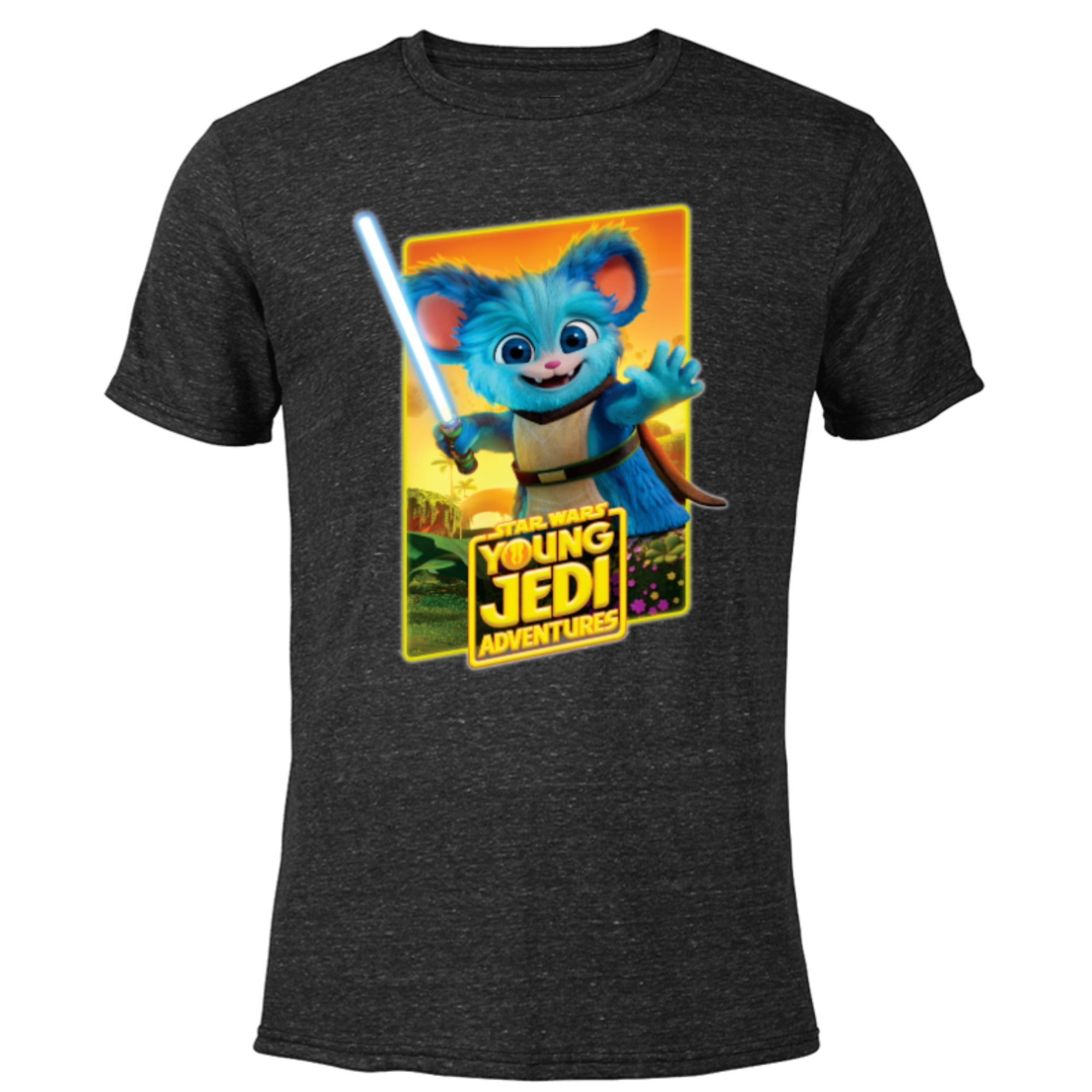 Star Wars Young Jedi Adventures Nubs Poster Art - Short Sleeve Blended ...