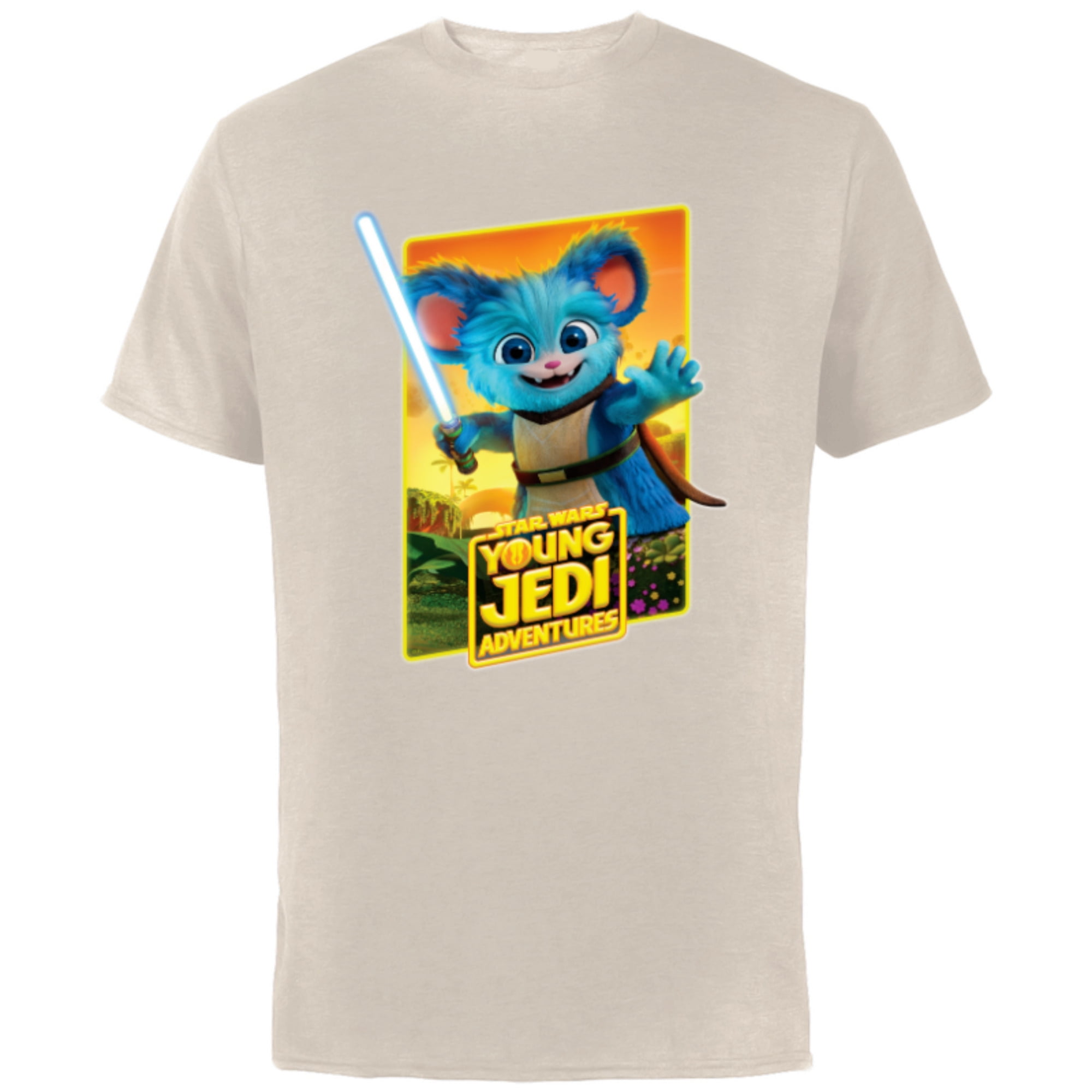Star Wars Young Jedi Adventures Nubs Poster Art - Short Sleeve Cotton T ...