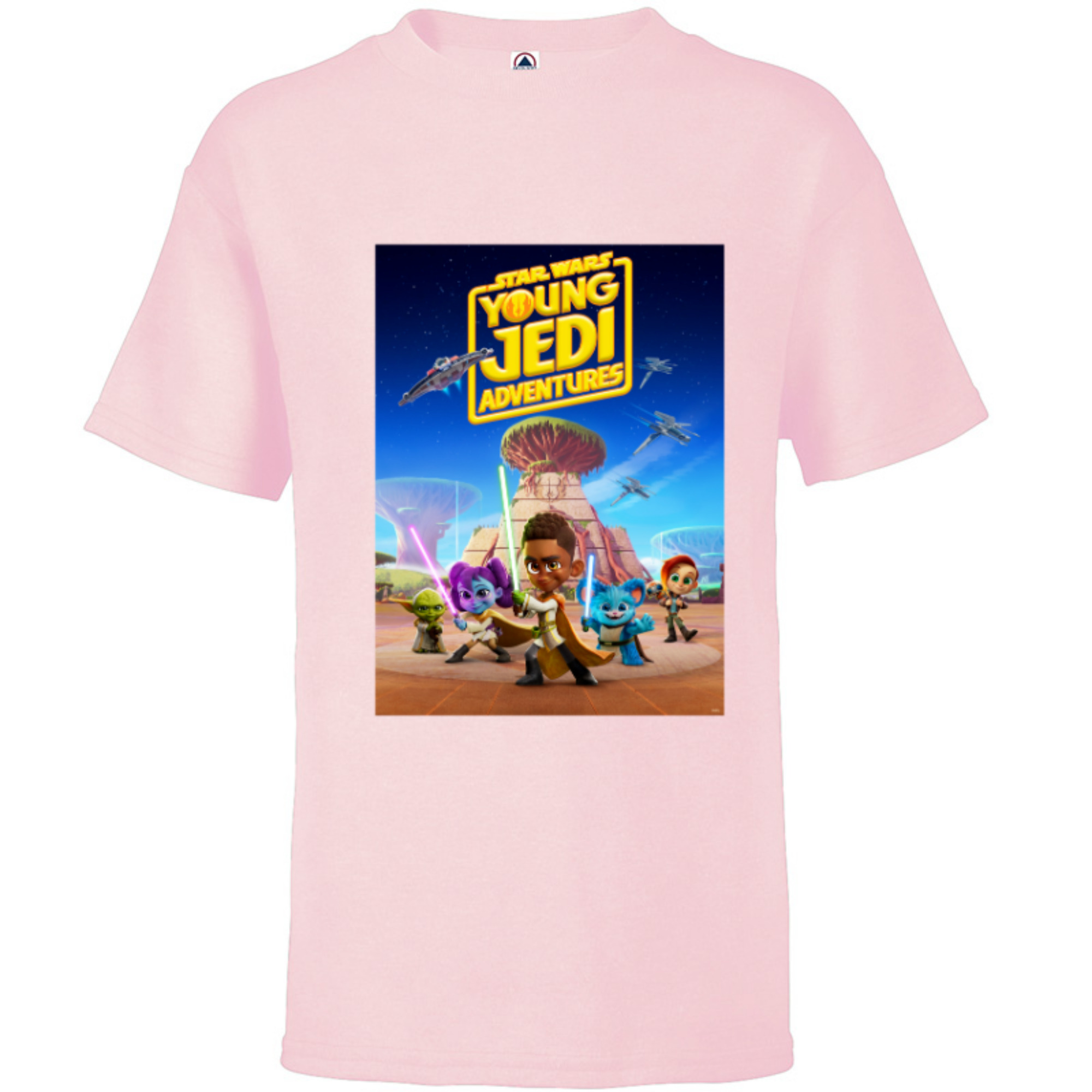 Star Wars Young Jedi Adventures Official Poster Art - Short Sleeve T ...