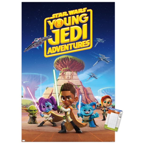 Star Wars: Young Jedi Adventures - One Sheet Wall Poster, 22.375" x 34 ...
