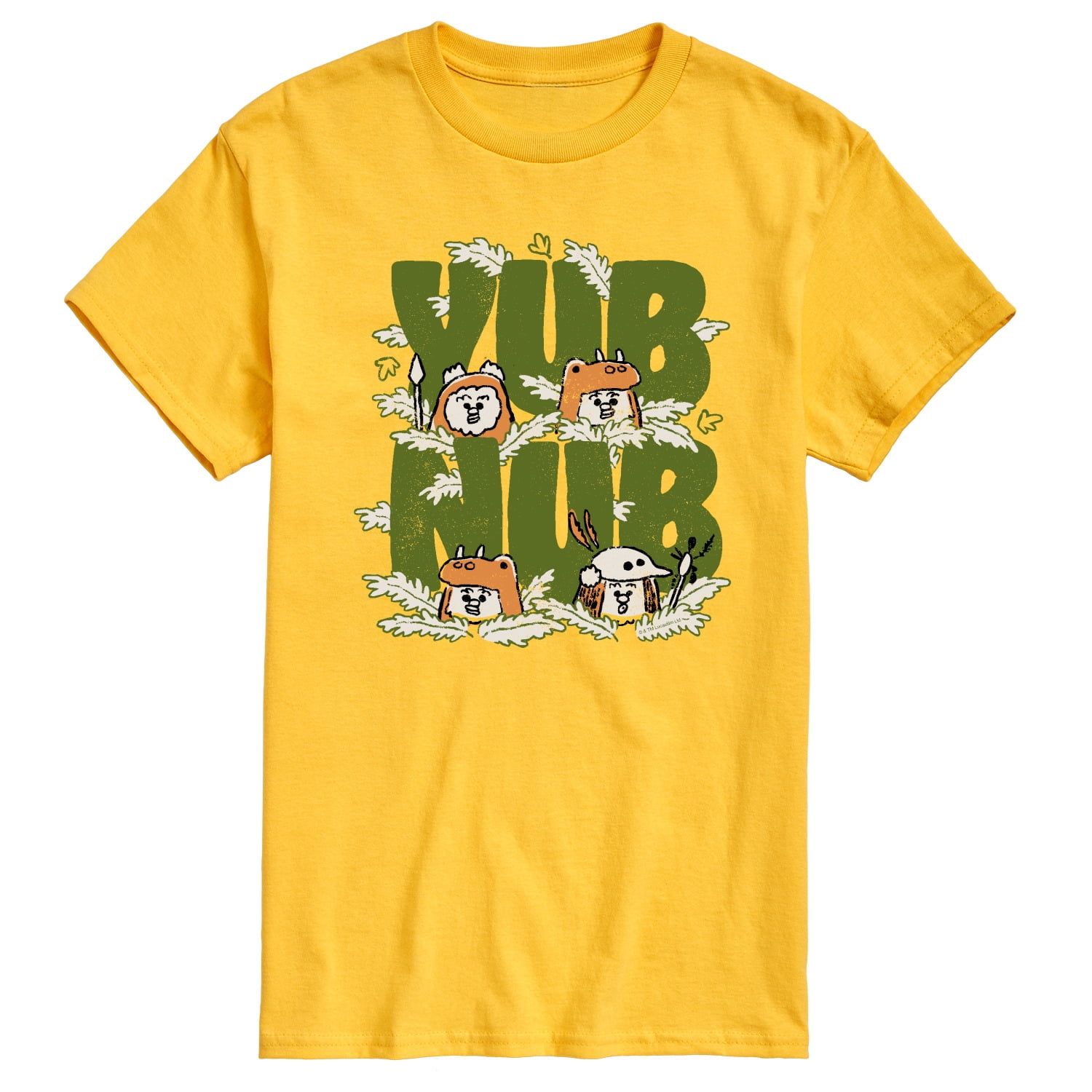 Star Wars - Yub Nub - Men's Short Sleeve Graphic T-Shirt - Walmart.com