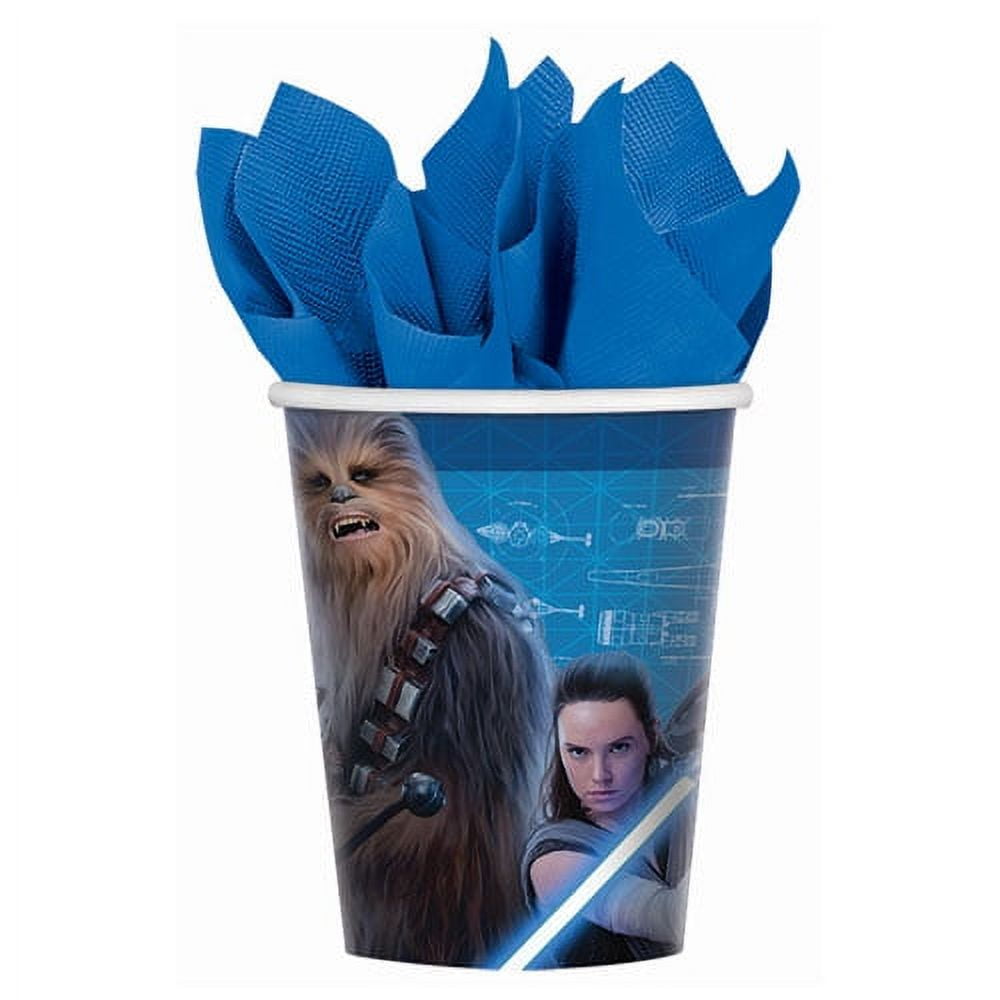 Star Wars 'the Last Jedi' 9oz Paper Cups (8ct) - Walmart.com
