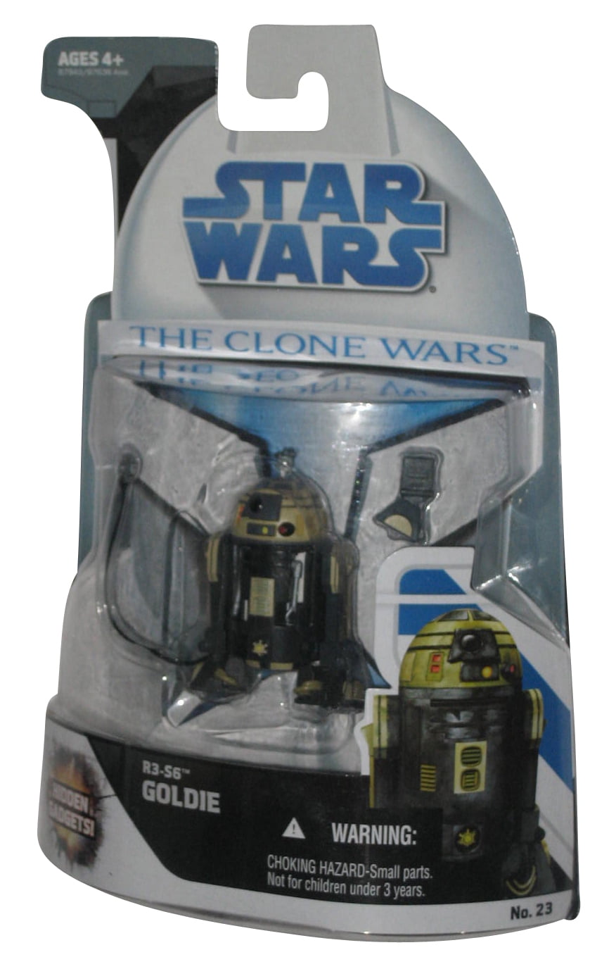 Star Wars theClone Wars No. 23 R3-SG Goldie Animated Action Figure ...