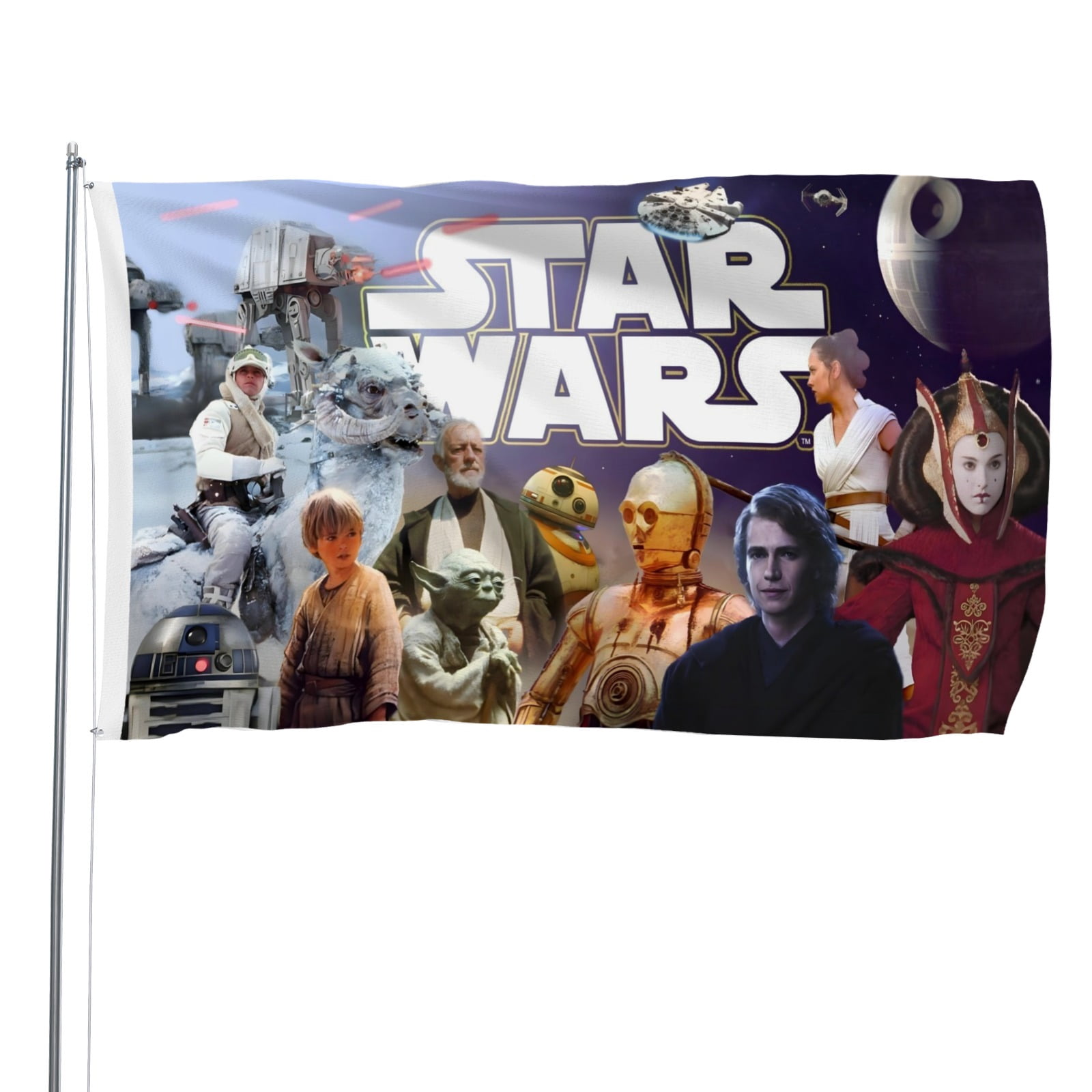 Star Wars-themed Printed Flag Perfect gift for fans, friends, and ...