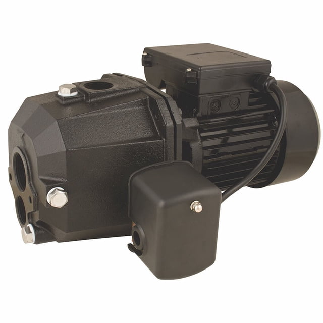 Star Water Systems 1 Hp Cast Iron Convertible Jet Pump For 2 Pipe Wells ...