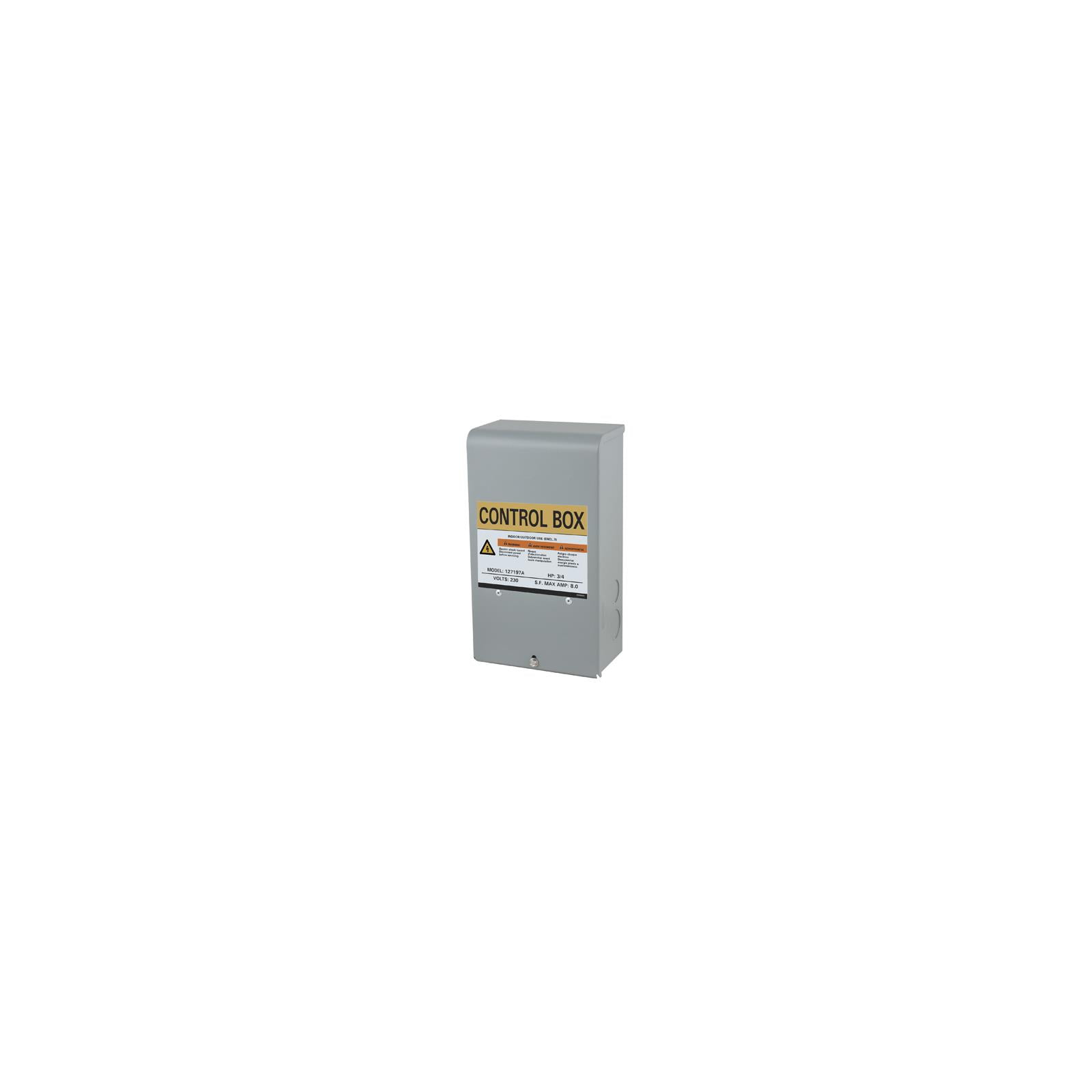 Star Water Systems Control Box, only fits 3/4 HP pumps - Walmart.com