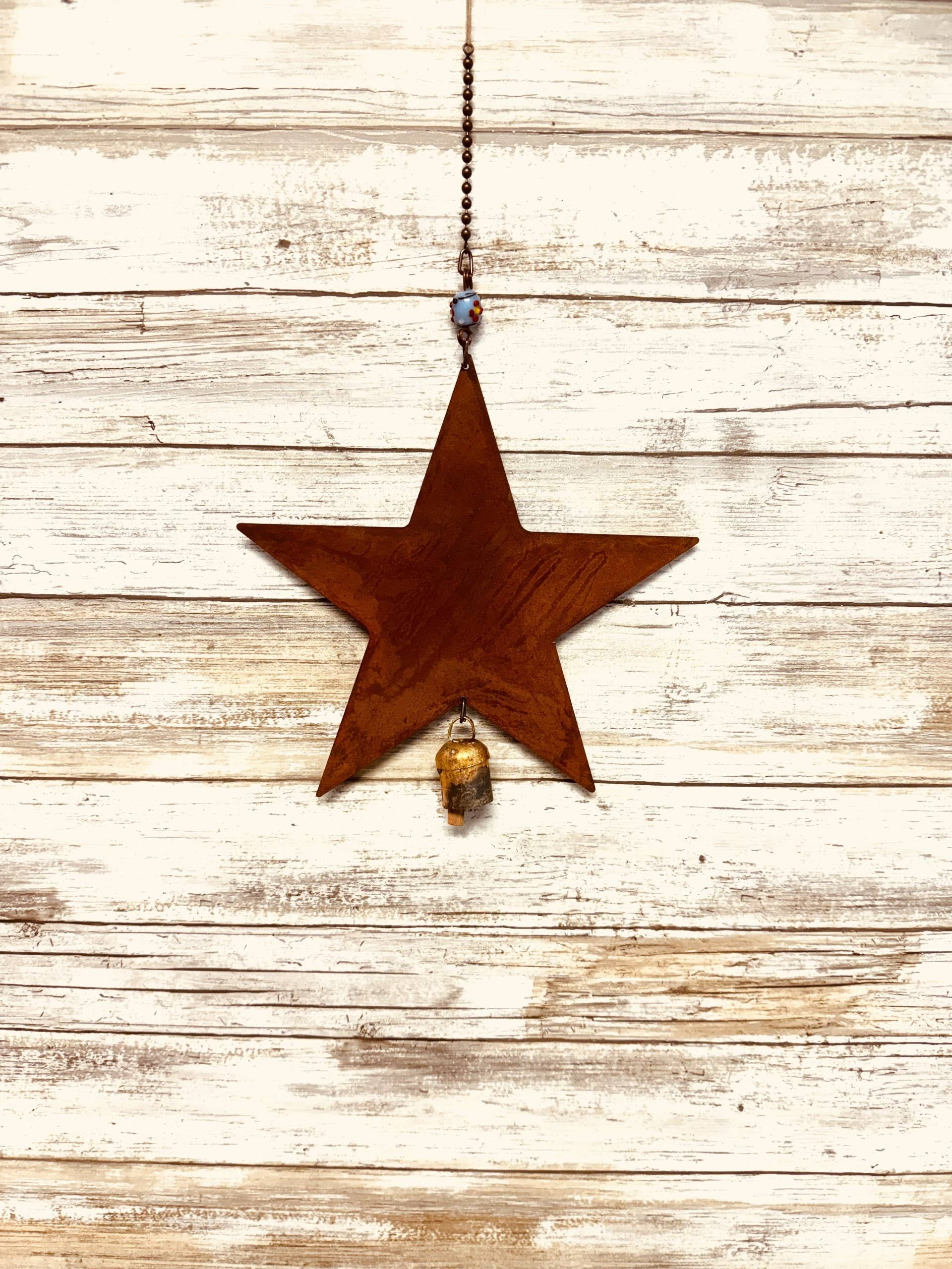 Star Western Rustic Metal Garden Bell Chime 8 Inch - Walmart.com