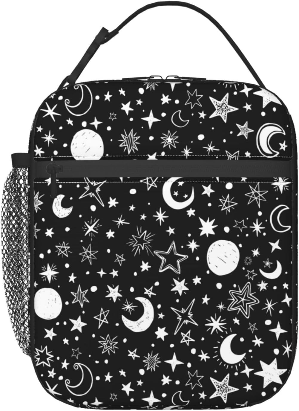 Star and Moon Lunch Box for Women Portable Insulated Lunch Bag Tote ...