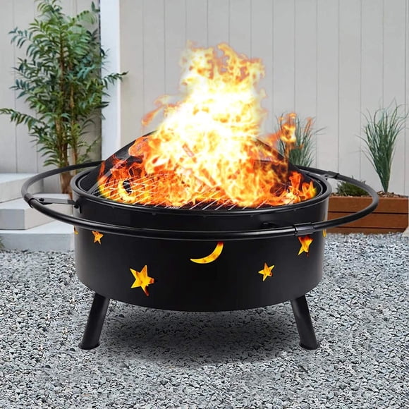 Stars And Moon Fire Pit