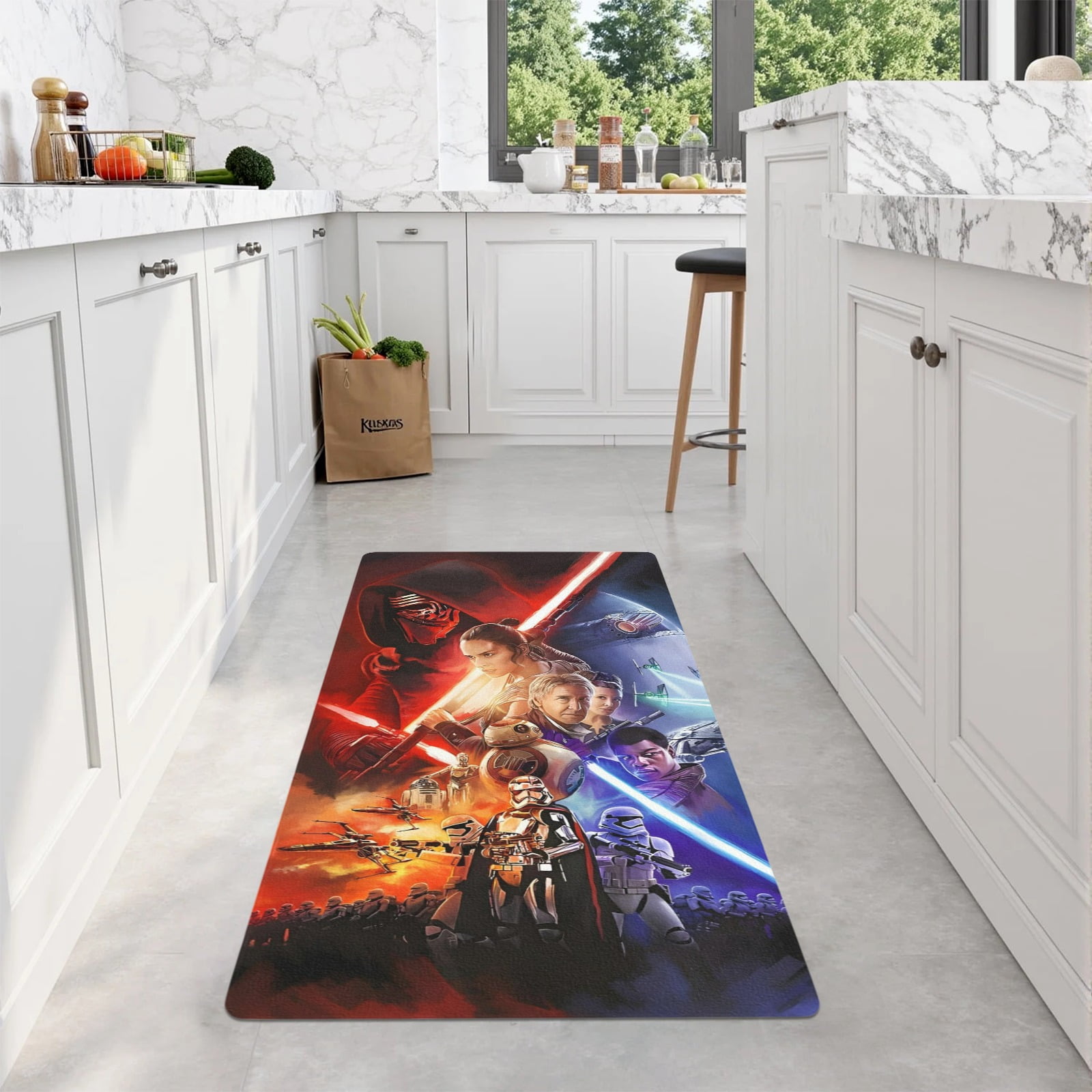 Star and Wars: The Force Awakens Kitchen Mat 48"x17" - Walmart.com