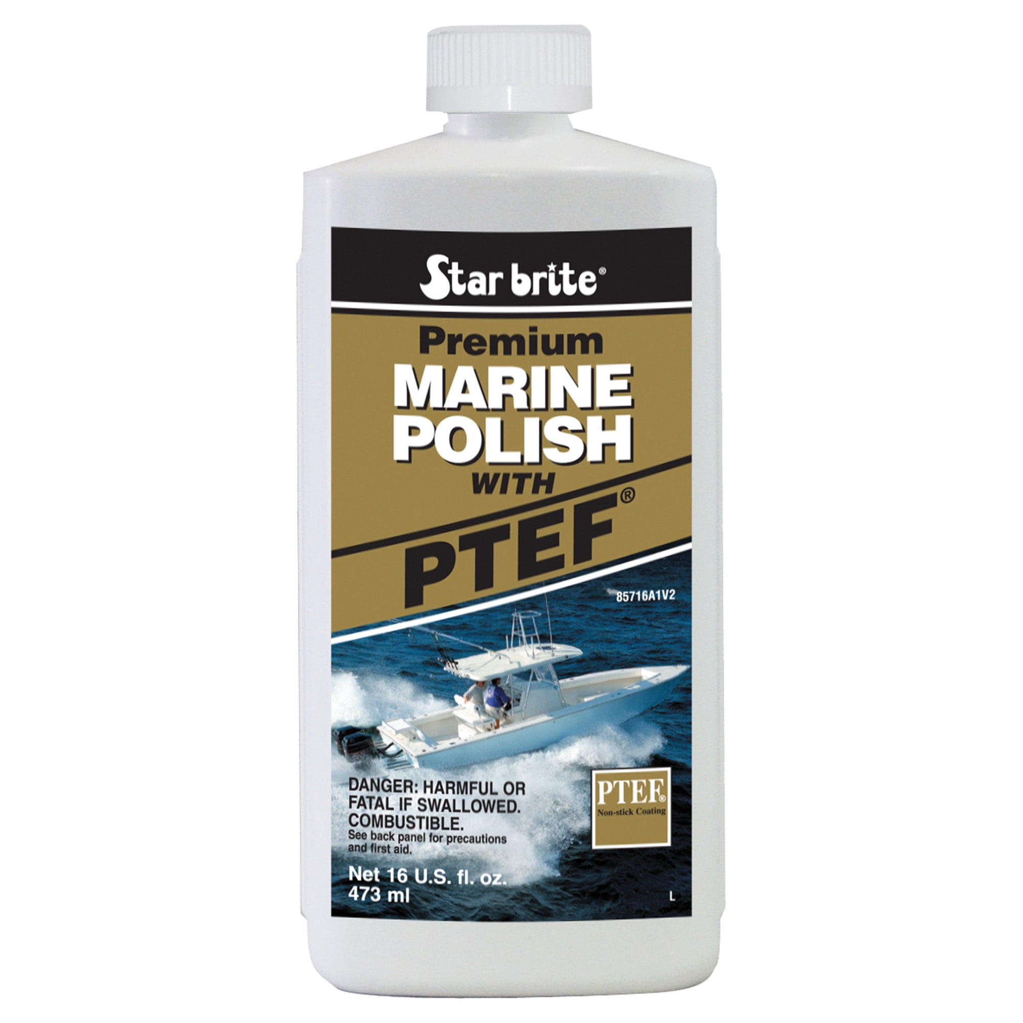 STAR BRITE Premium Marine Polish for Fiberglass Boats with UV ...