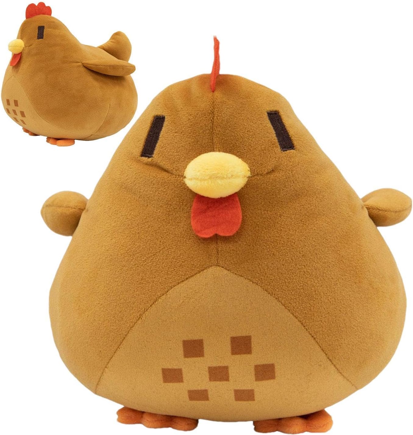 Star-dew Valley Chicken Pillow Plush, Hen Plush Doll, Chicken Plush Toys, Soft Plush Stuffed Toy ...