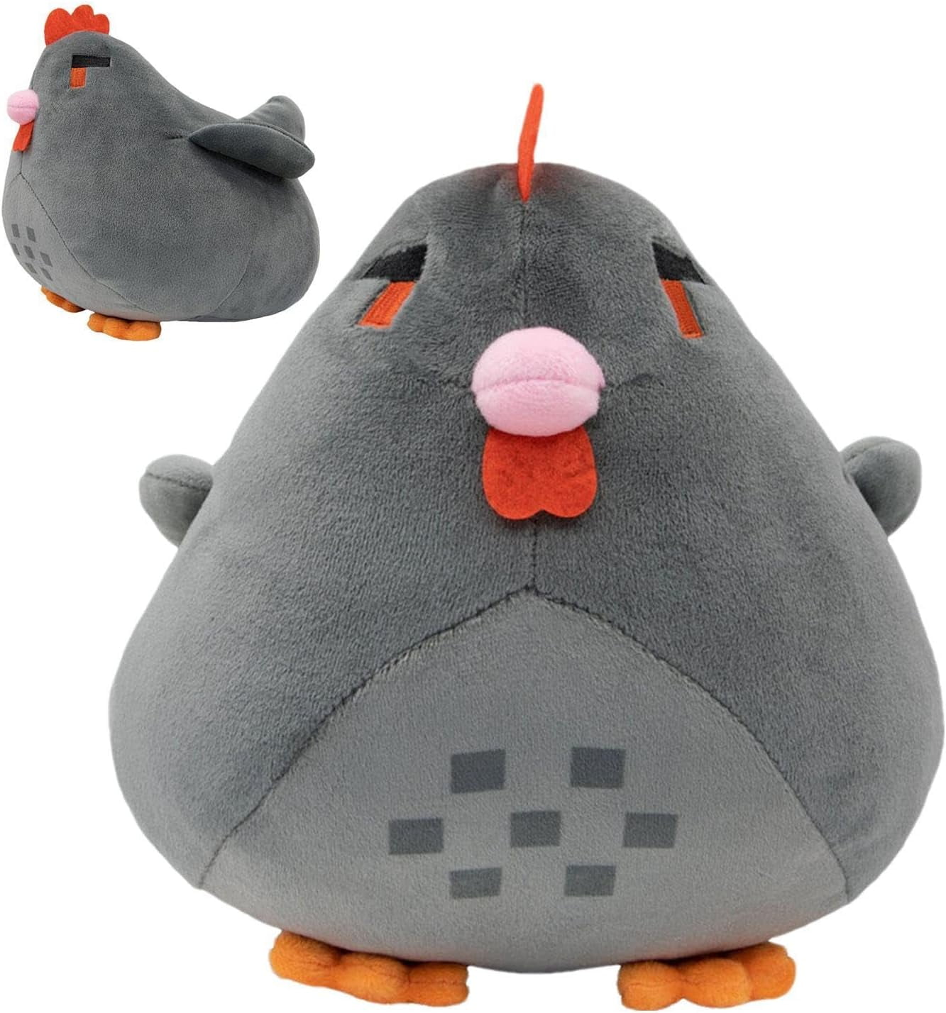 Star-dew Valley Chicken Plush, Chicken Plush Doll, Farming Hen Plushie ...