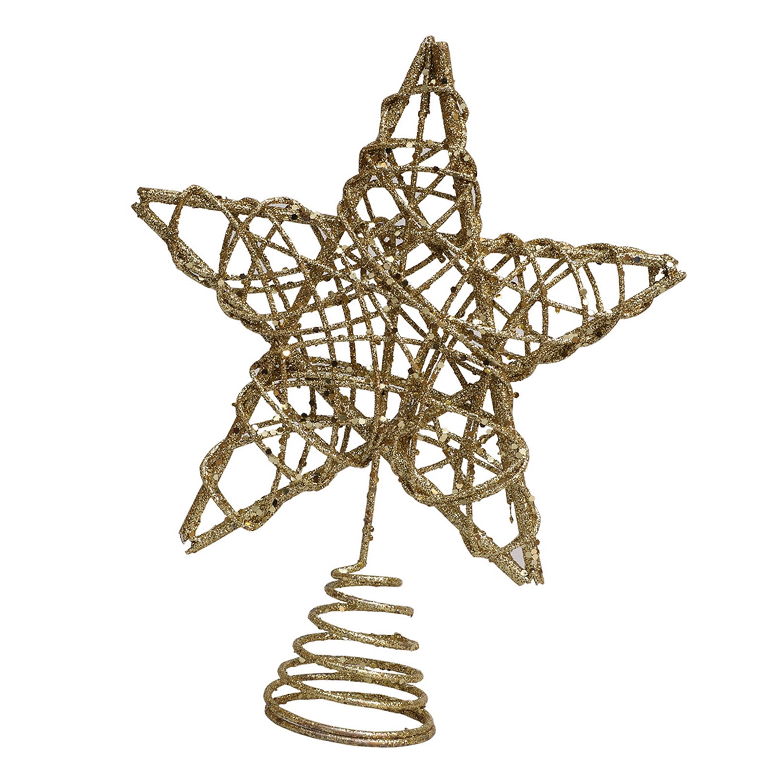 Star for Christmas Tree Top Sparkling Delicate Star Tree Toppers ...