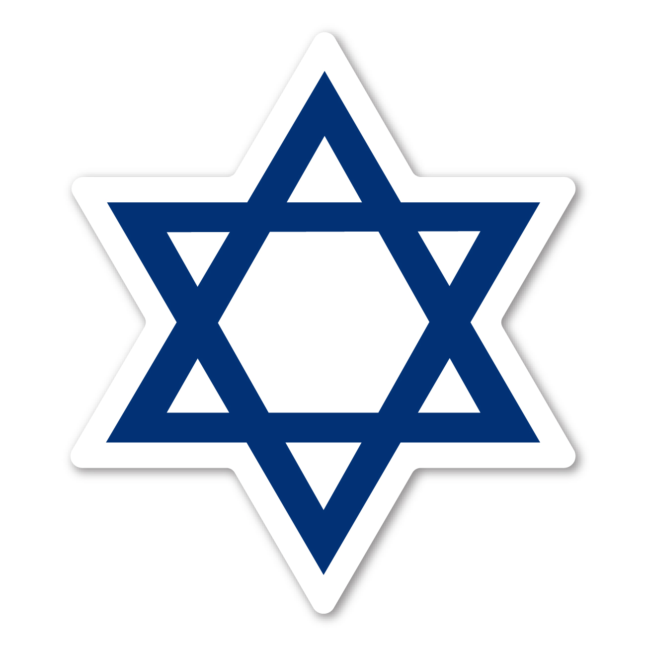 Star of David Sticker - Walmart.com