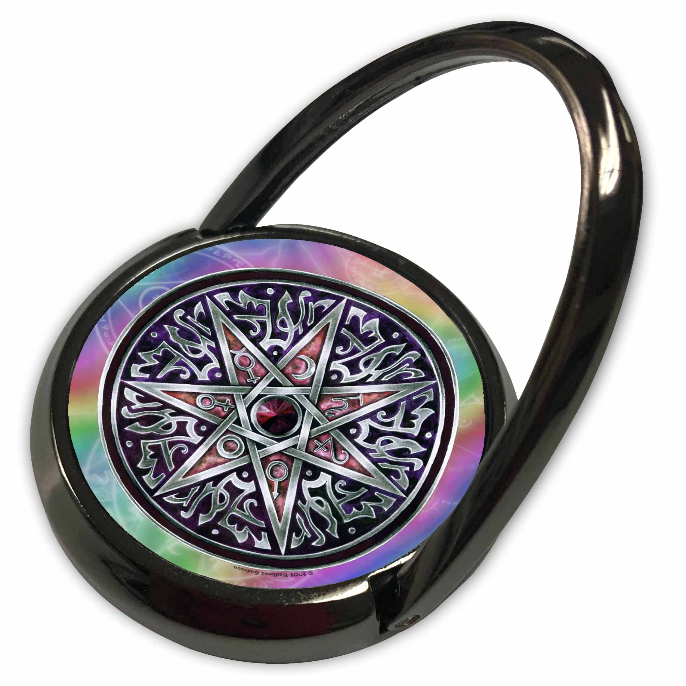 Star of Fey Pagan Wiccan Magickal Sigil Art Phone Ring phr-156824-1 ...