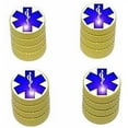 Star of Life EMT RN Tire Rim Wheel Aluminum Valve Stem Caps, Multiple ...